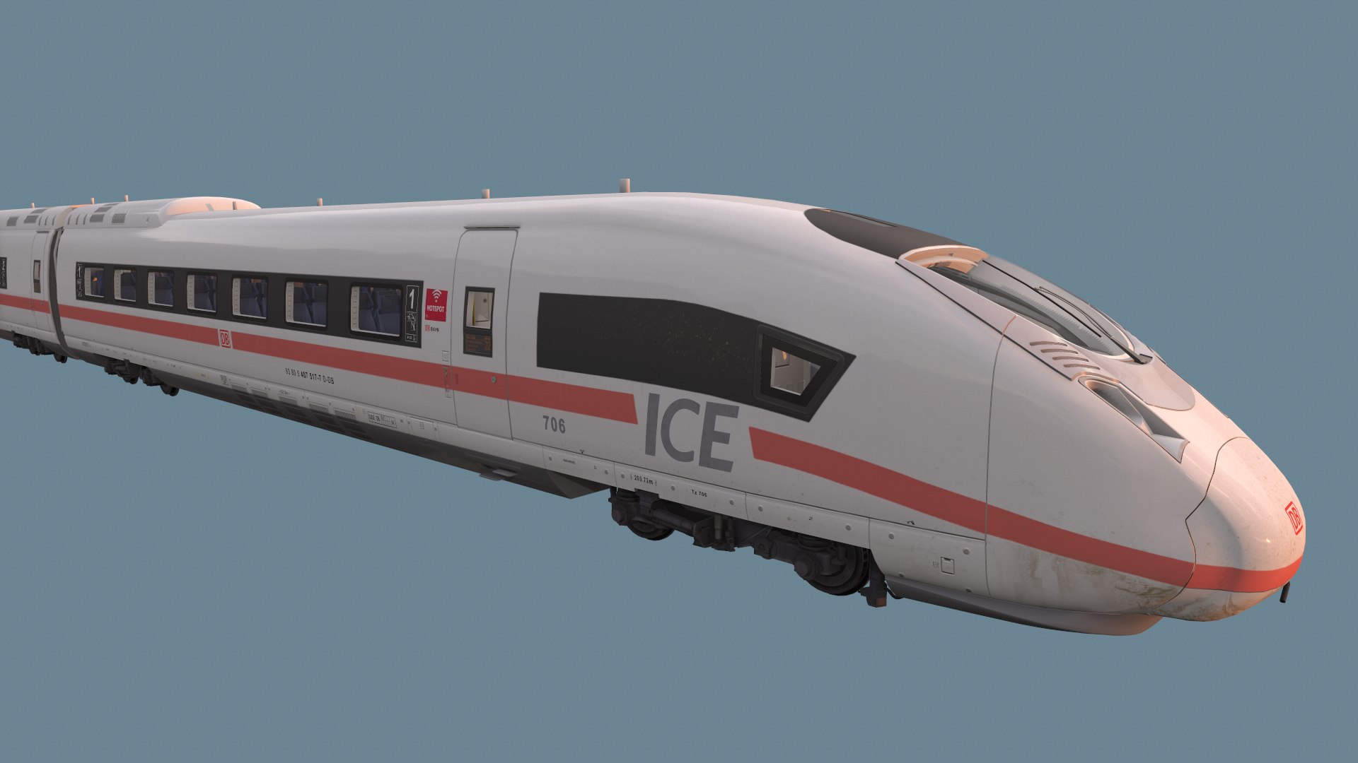Real-time Velaro Ice 3 3D Model - TurboSquid 1517511