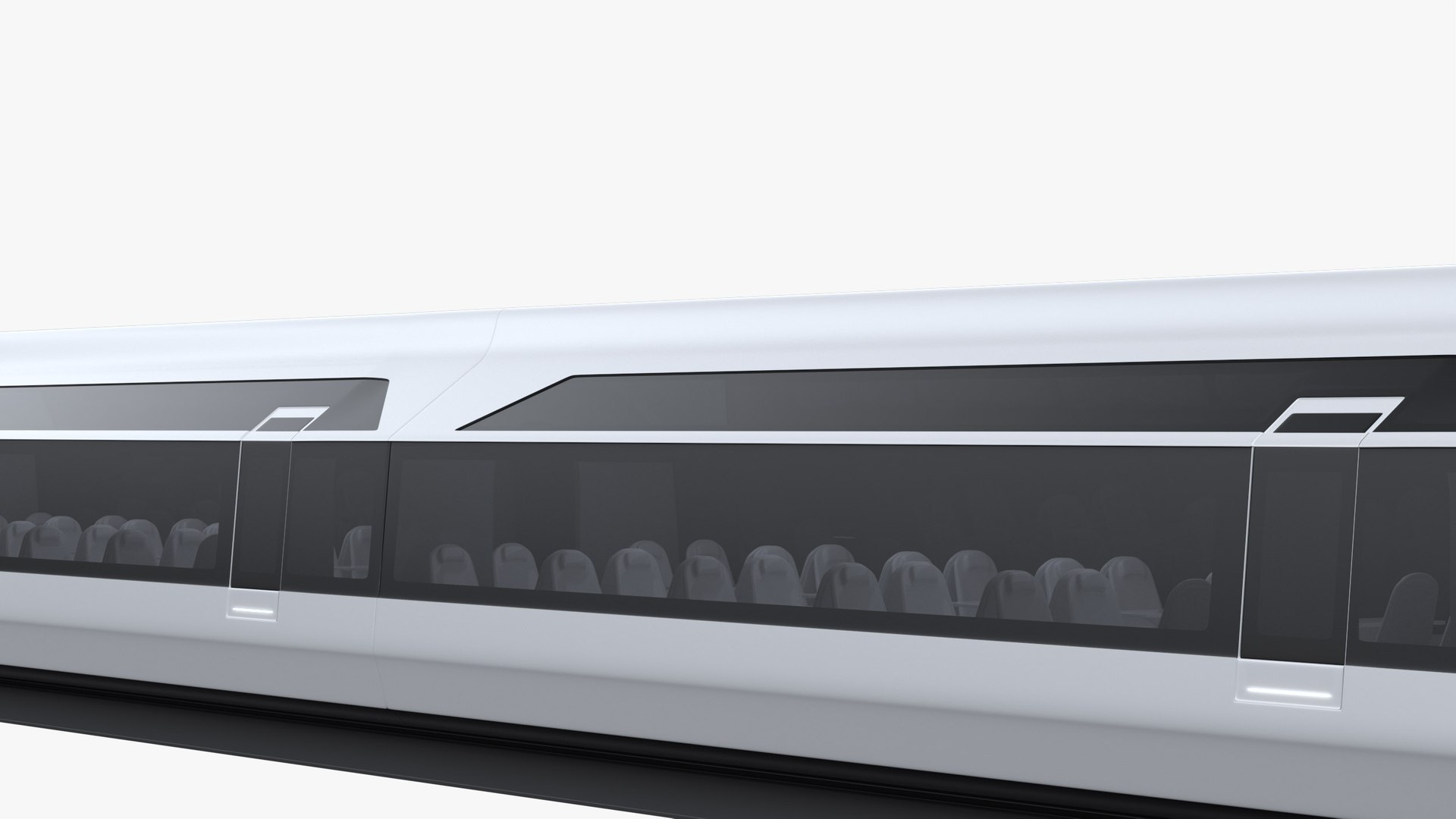 Future Concept Train 2050 Model - TurboSquid 2060430