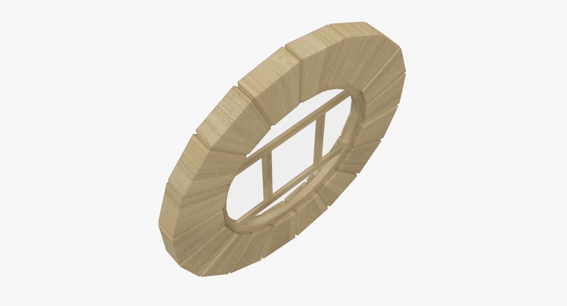 3D Wooden Window Model - TurboSquid 1168380