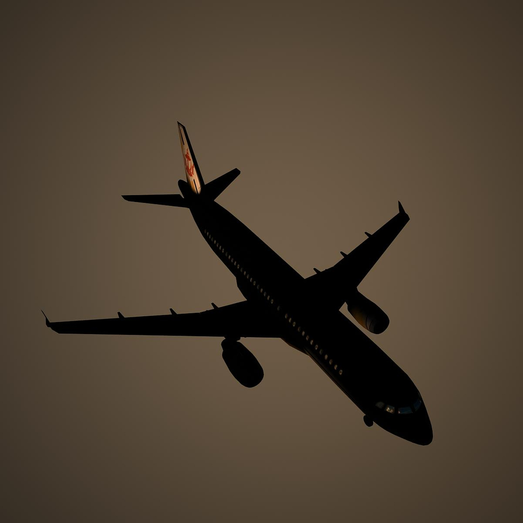 3d Airbus Airlines Rba Model