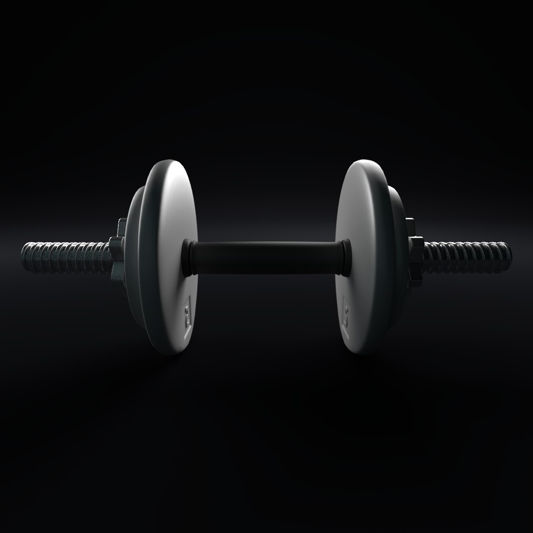 3d Model Dumbbell Weights