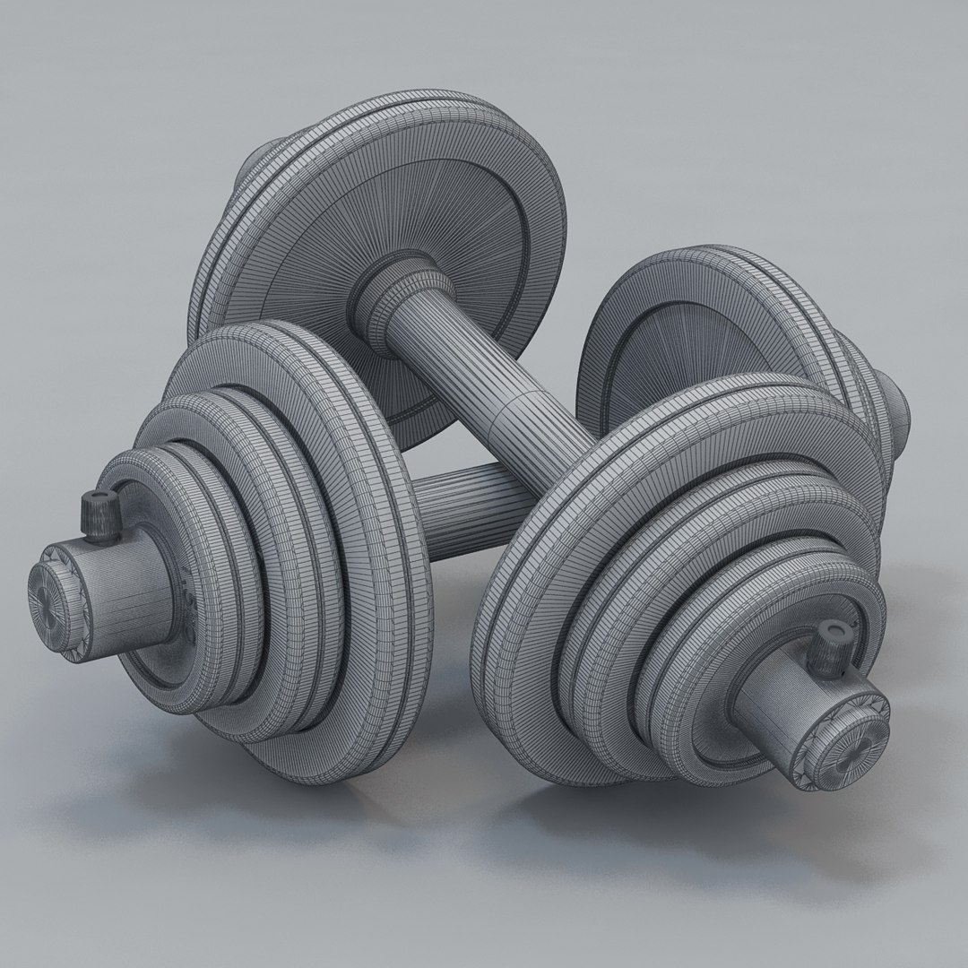 Weights 3d Model