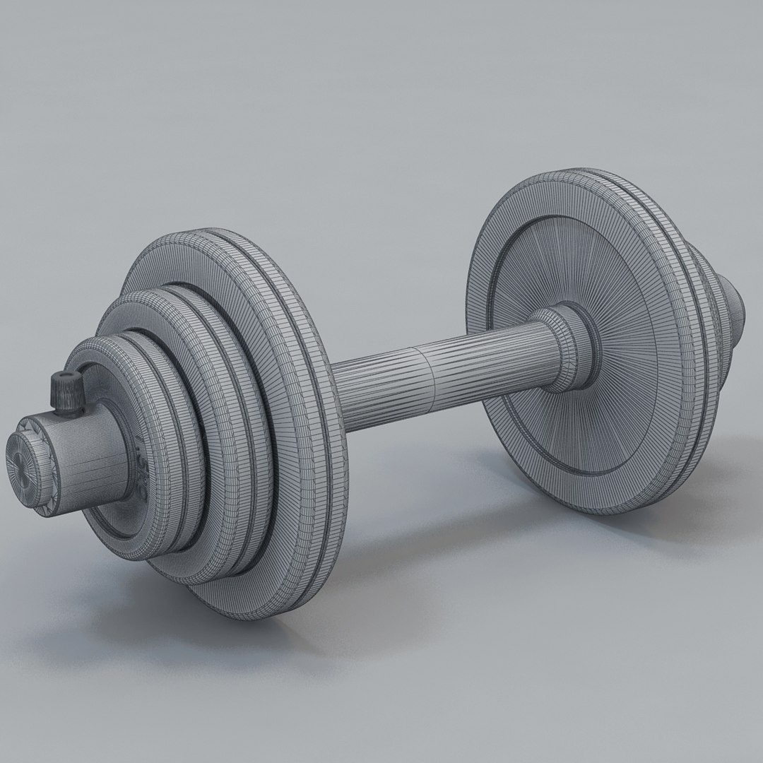 Weights 3d Model