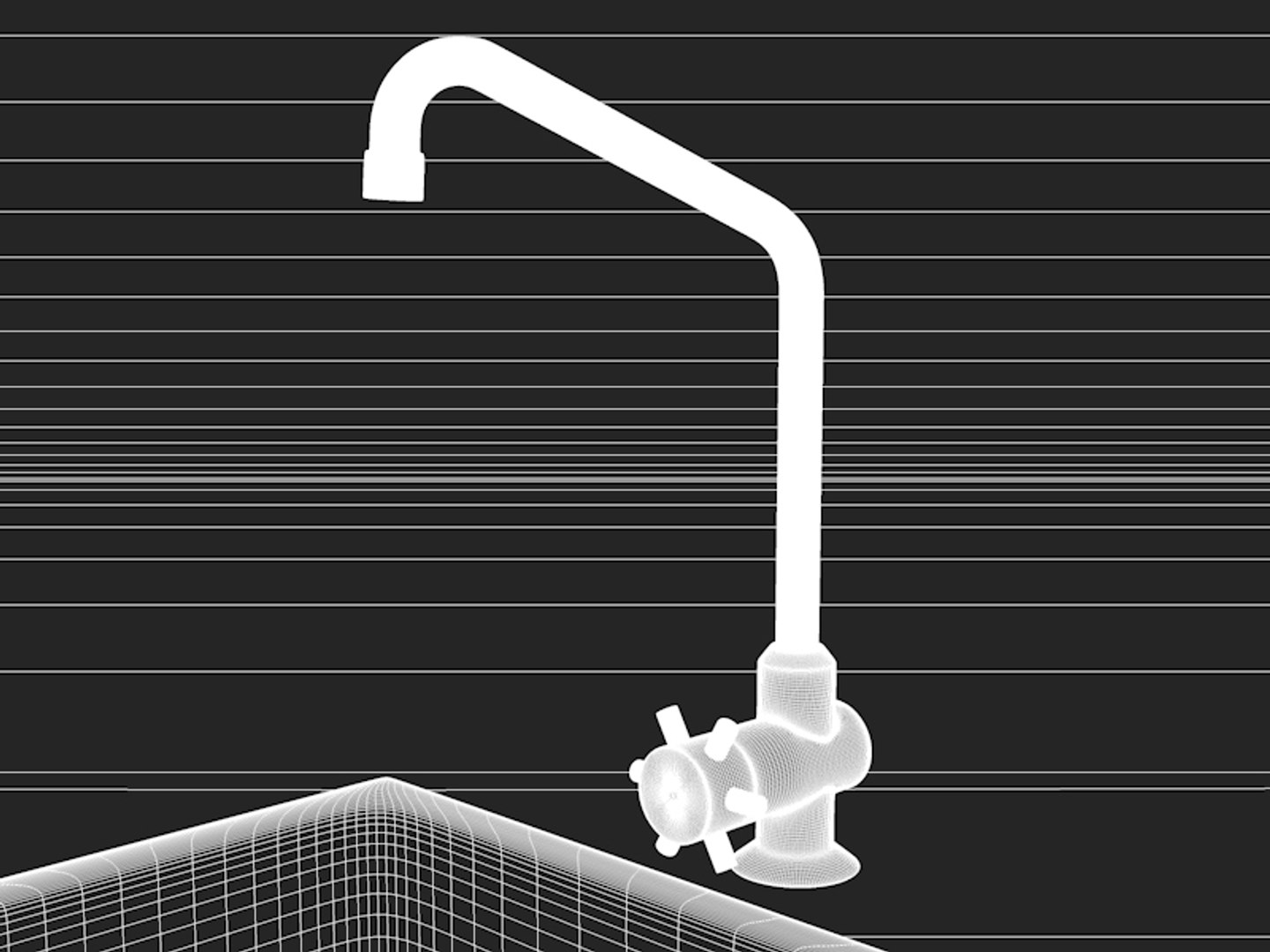 Free Faucet 1 3d Model
