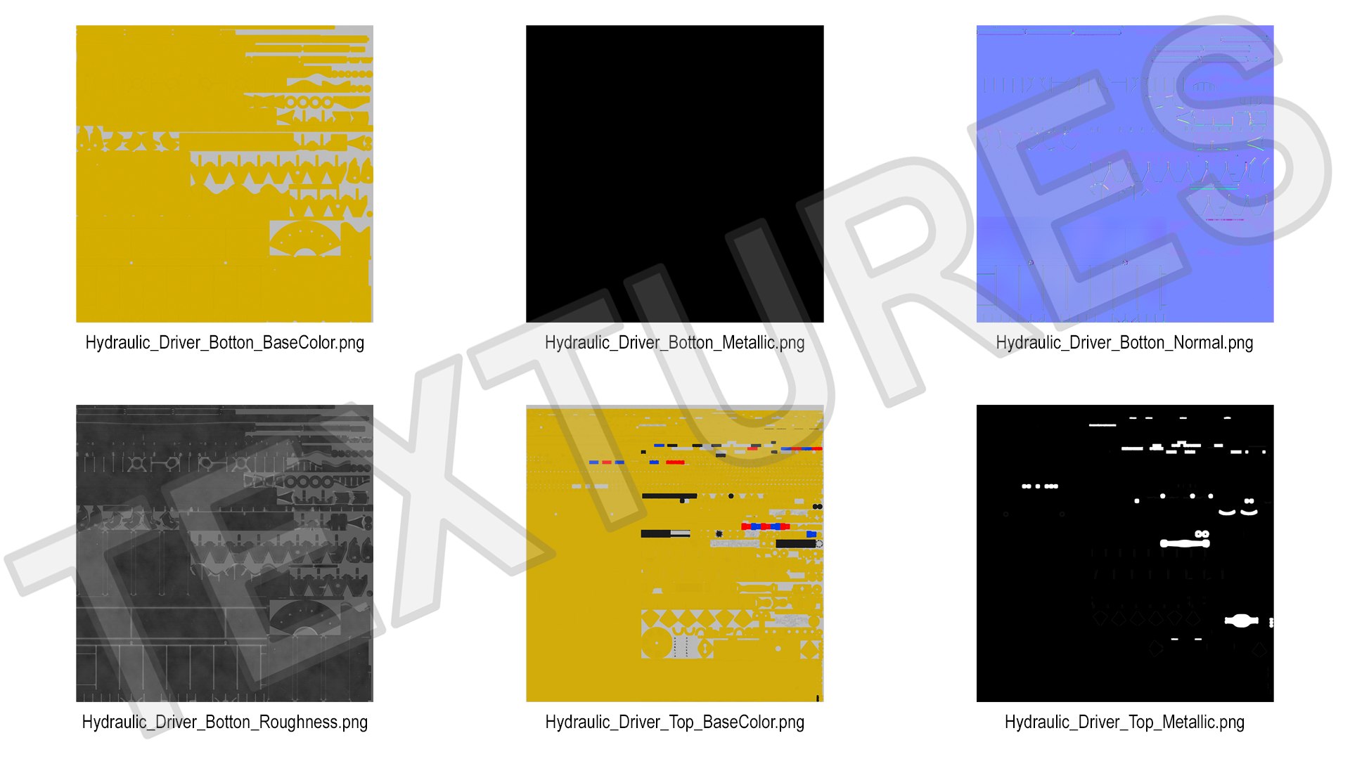 3D Hydraulic Piling Rig Component - TurboSquid 2341334