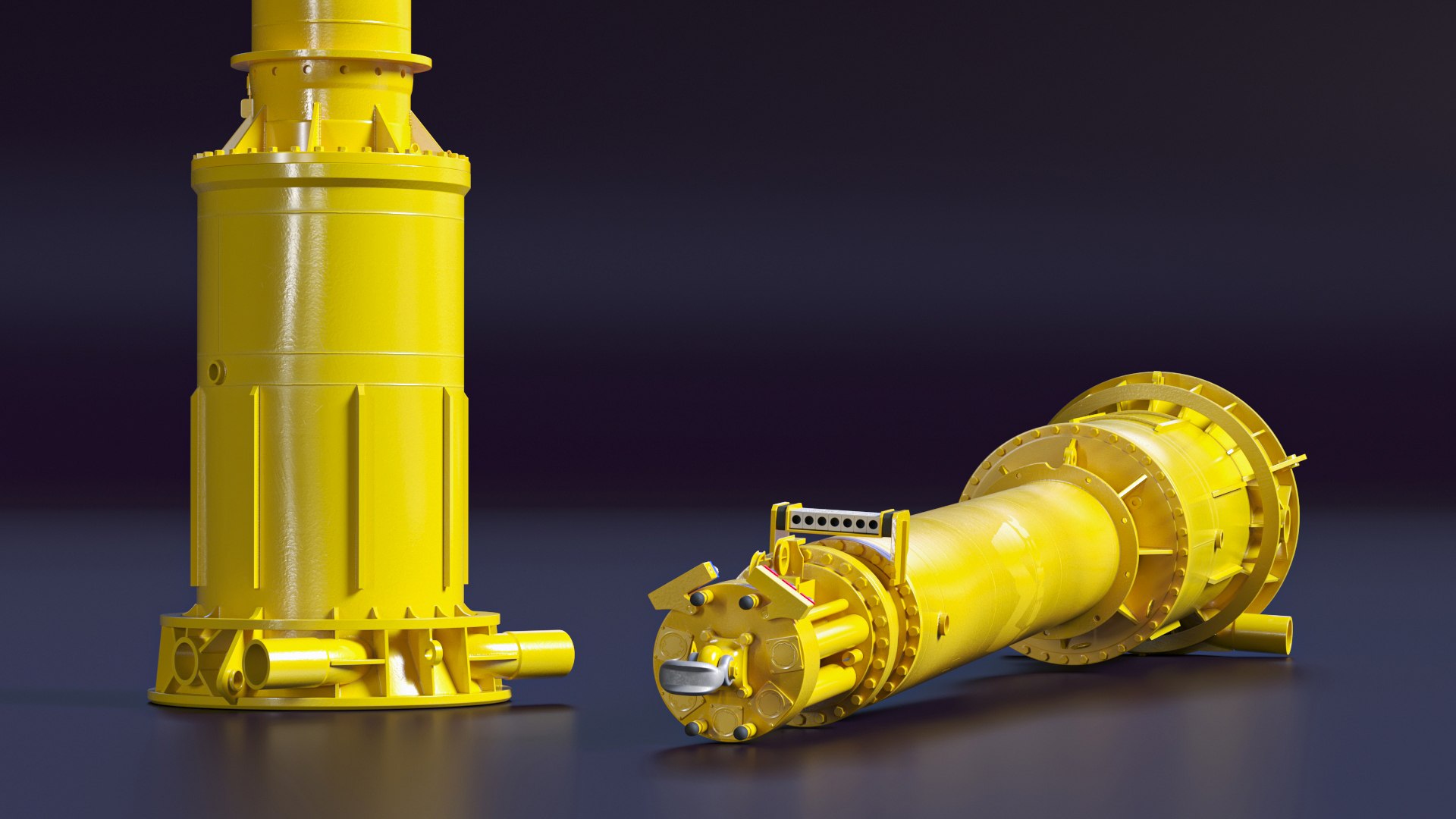 3D Hydraulic Piling Rig Component - TurboSquid 2341334
