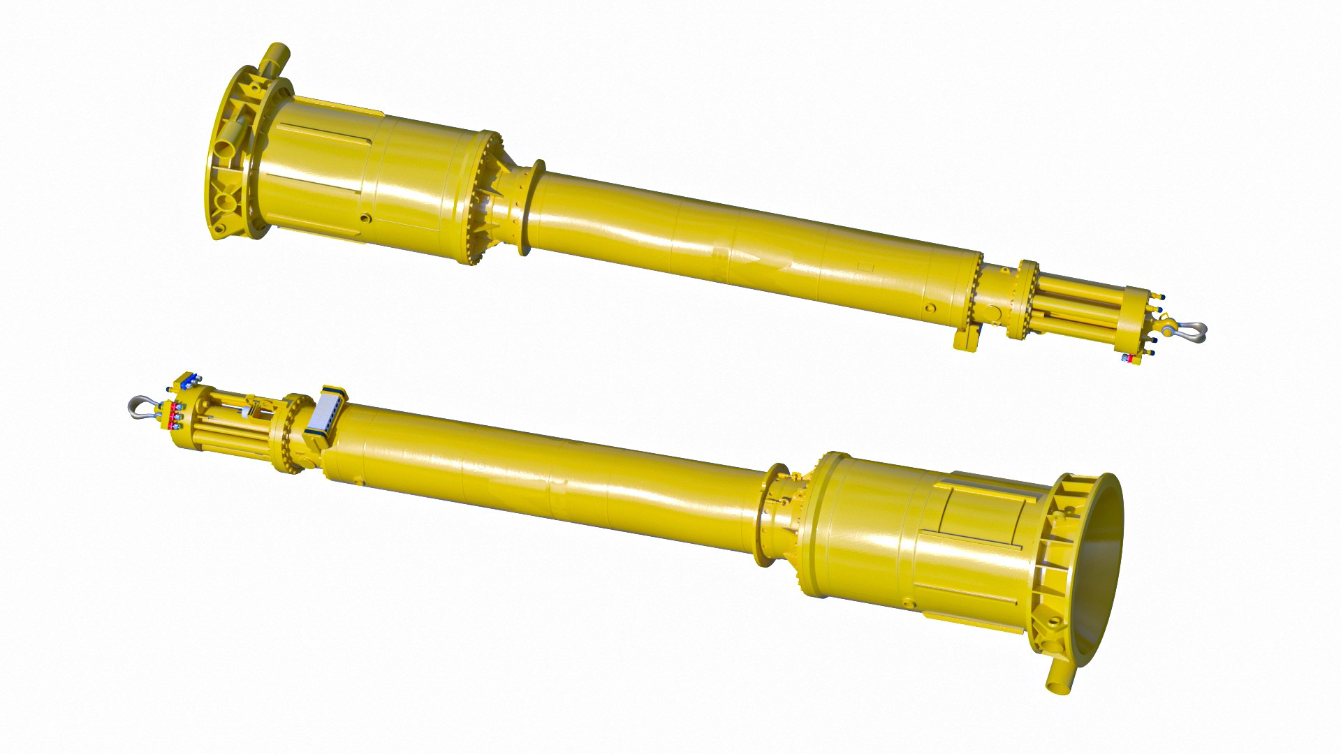 3D Hydraulic Piling Rig Component - TurboSquid 2341334