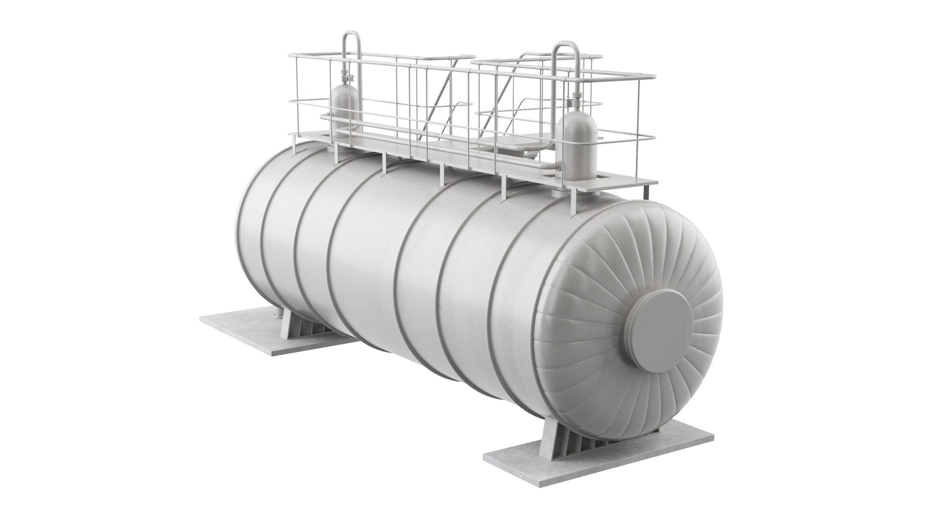 3D Industrial Gas Tank Model - TurboSquid 2368814