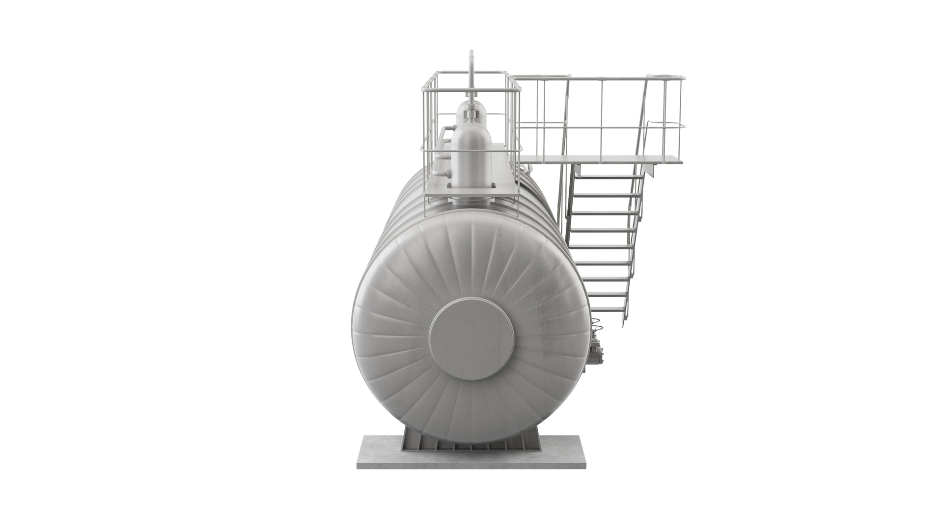 3D Industrial Gas Tank Model - TurboSquid 2368814