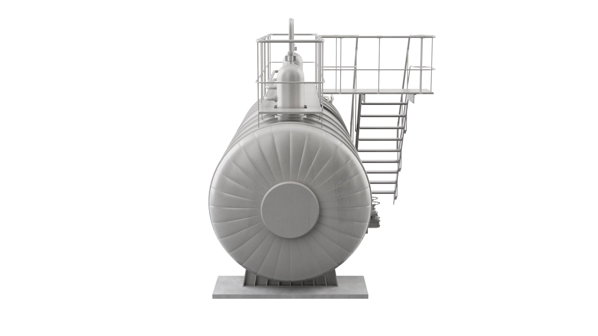3D Industrial Gas Tank Model - TurboSquid 2368814