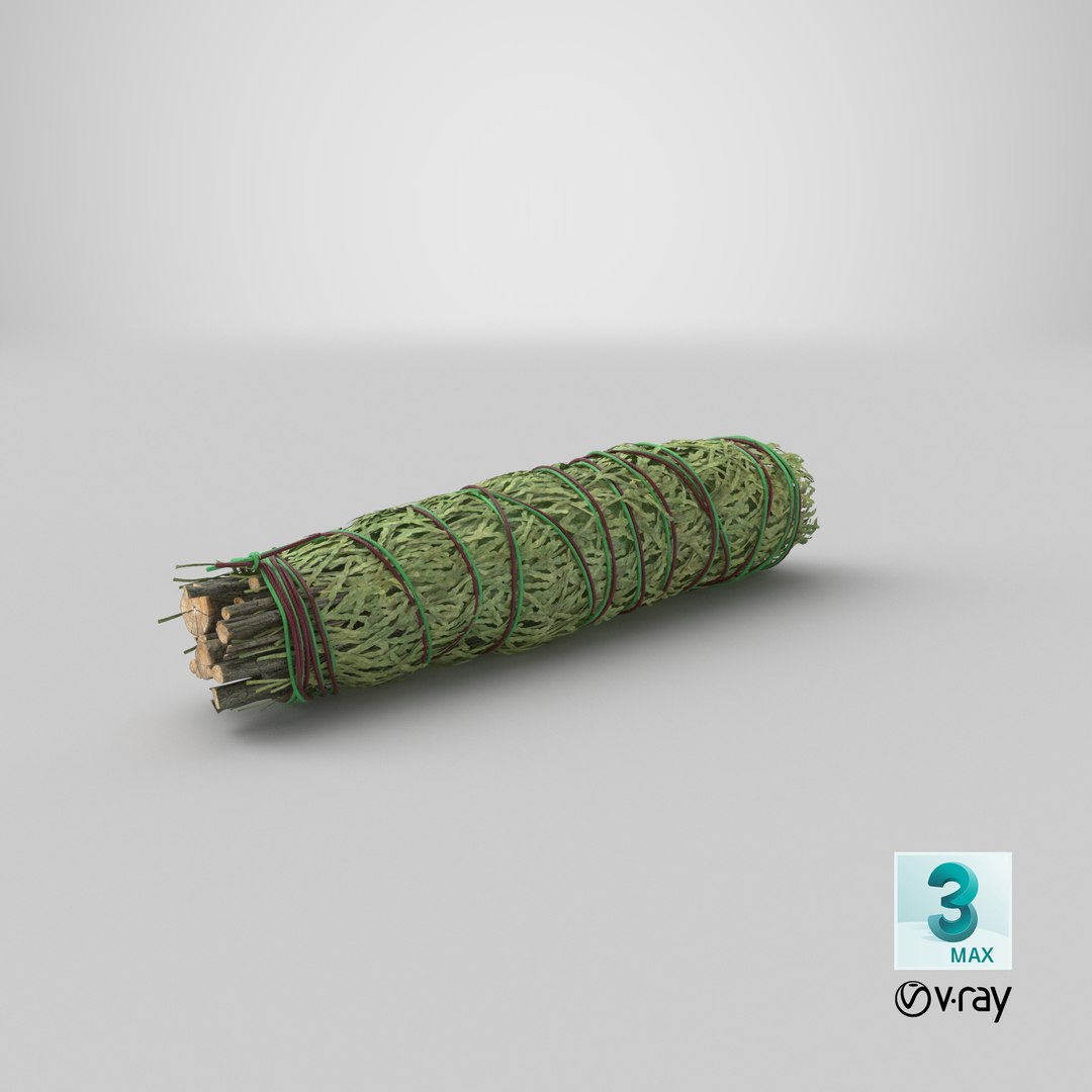 3d smudge stick model