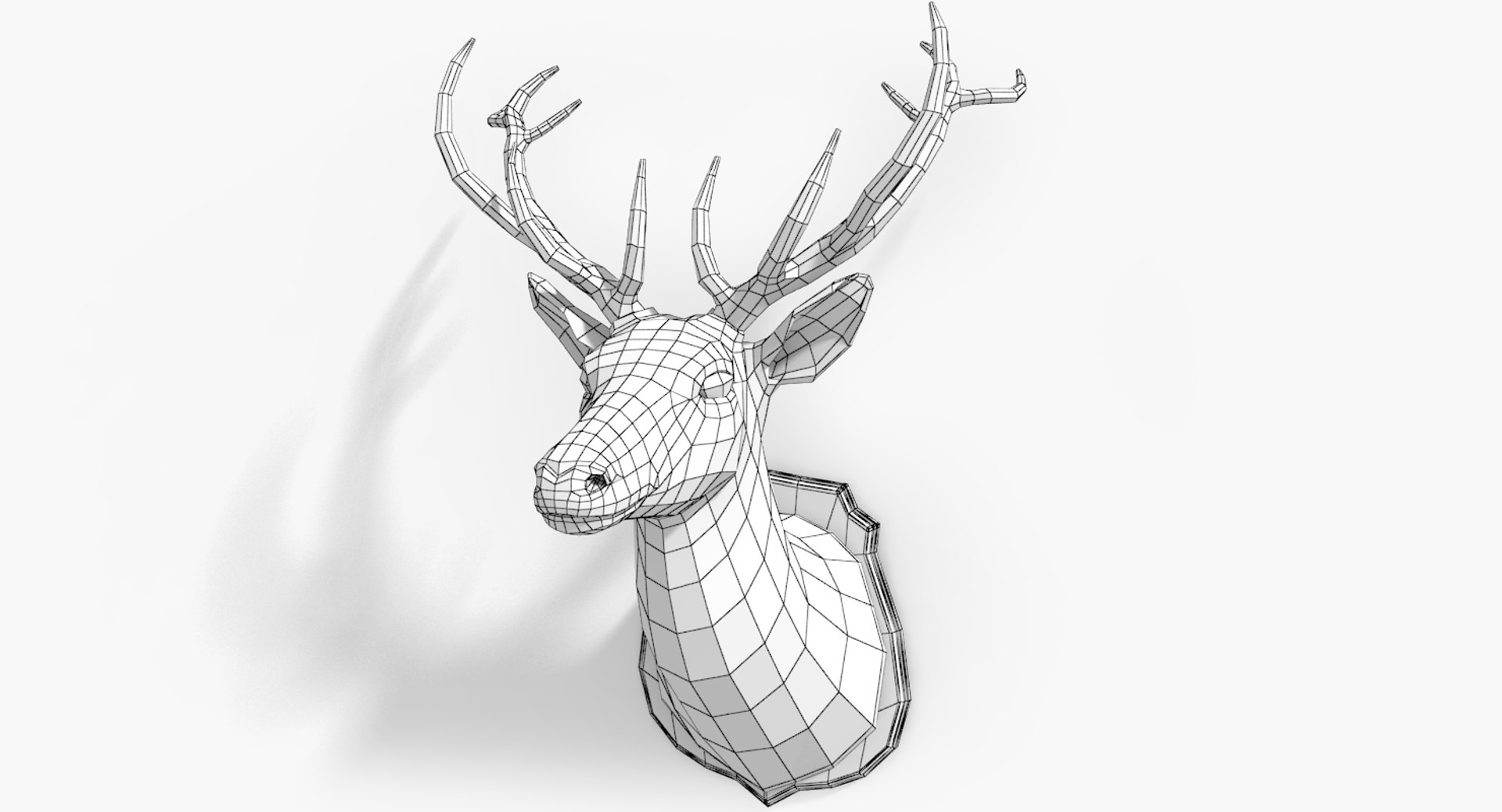 3d X Deer Wood Design