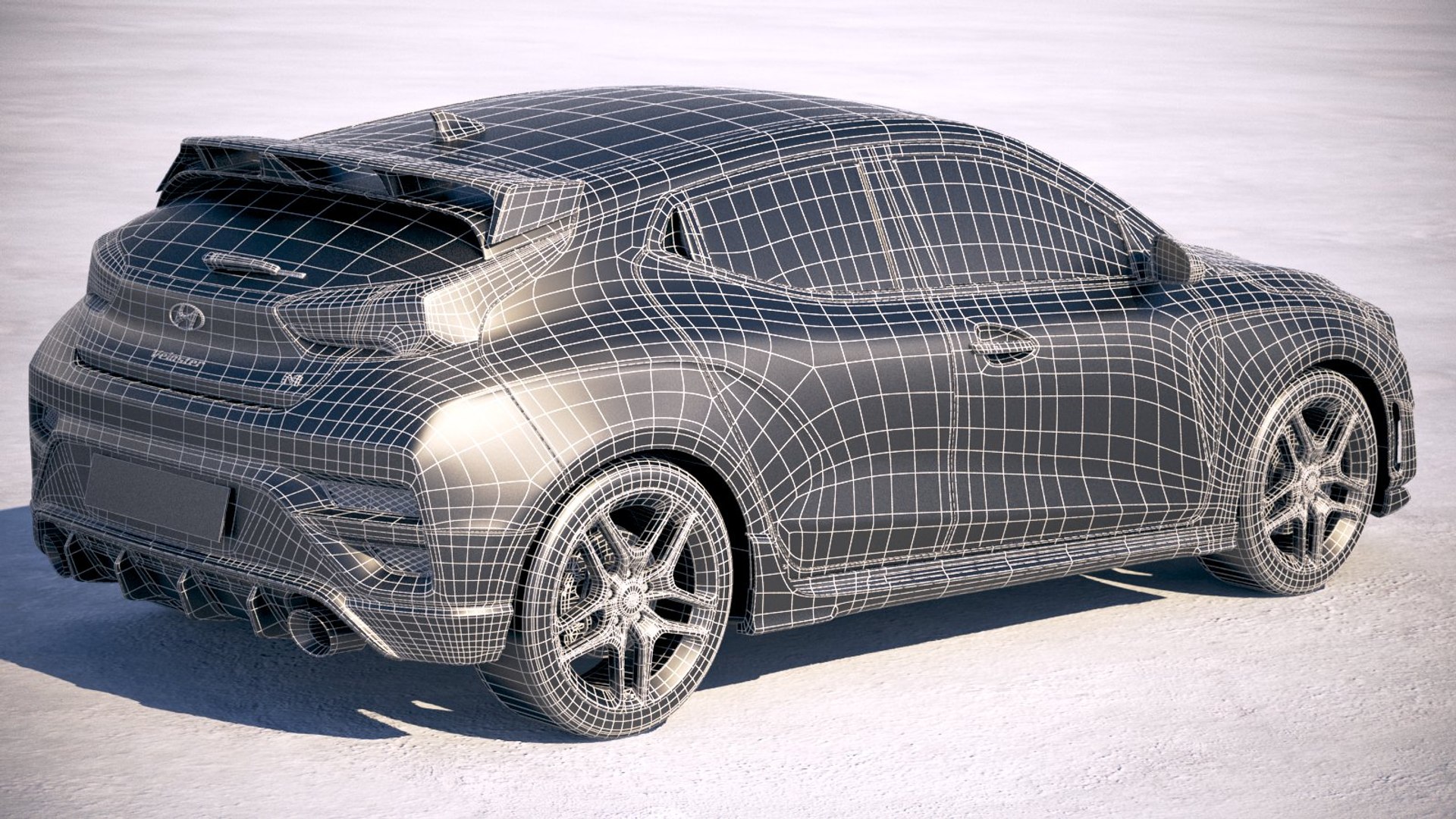 3D hyundai veloster 2019 model - TurboSquid 1256445