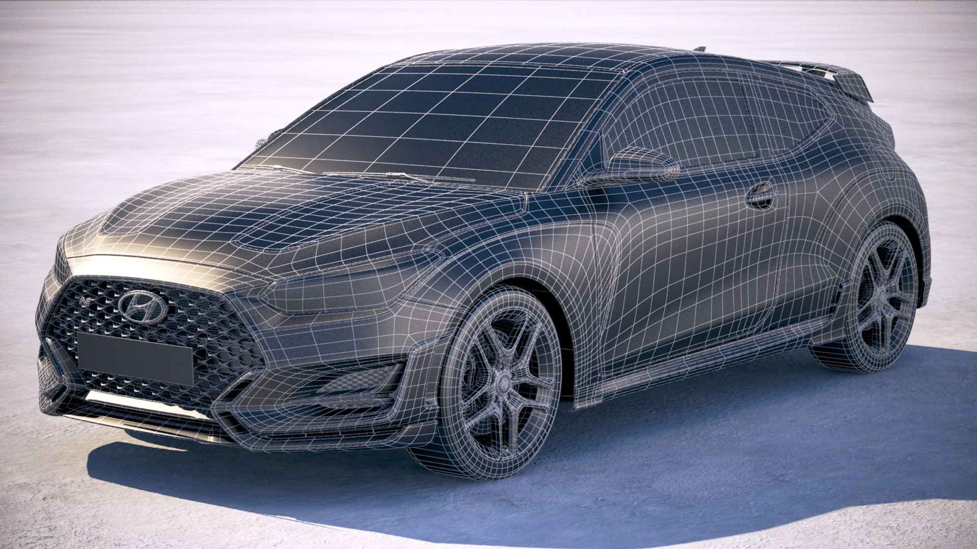 3D hyundai veloster 2019 model - TurboSquid 1256445