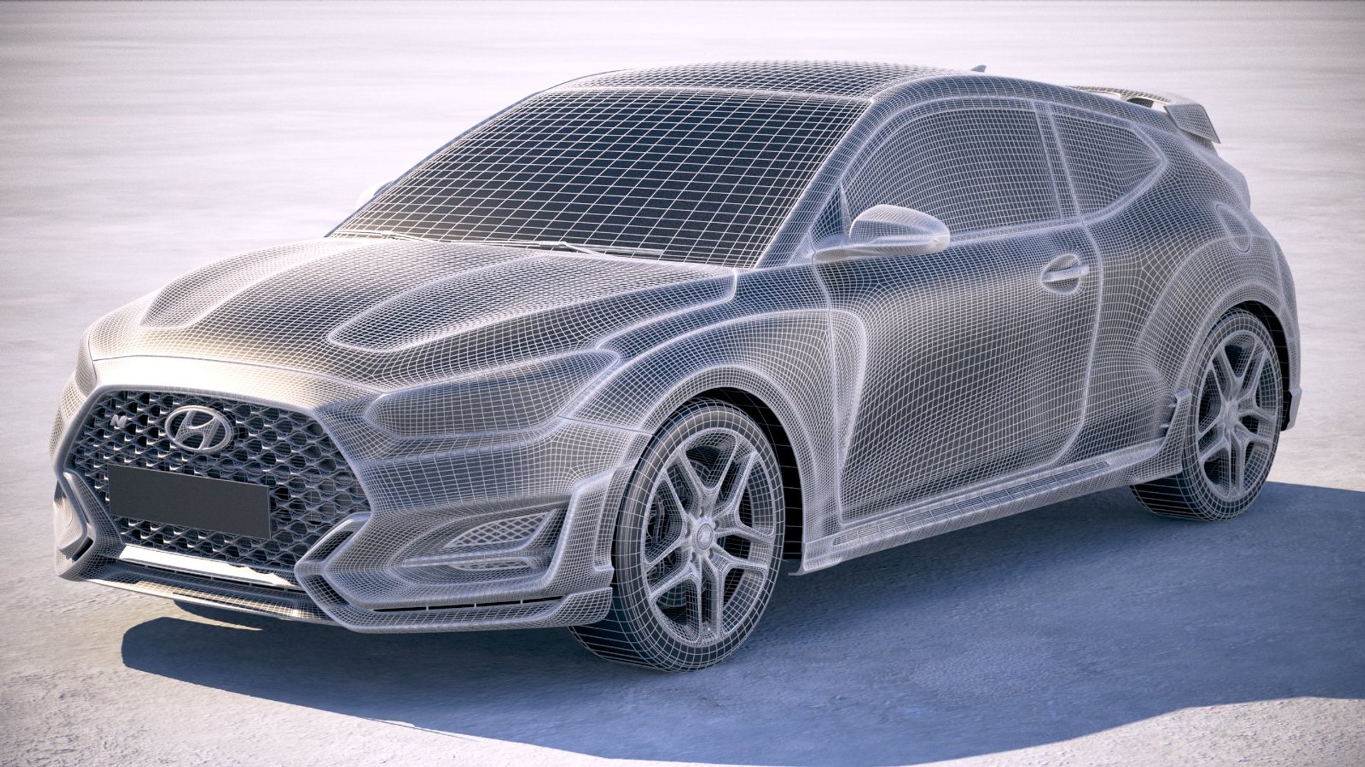 3D hyundai veloster 2019 model - TurboSquid 1256445