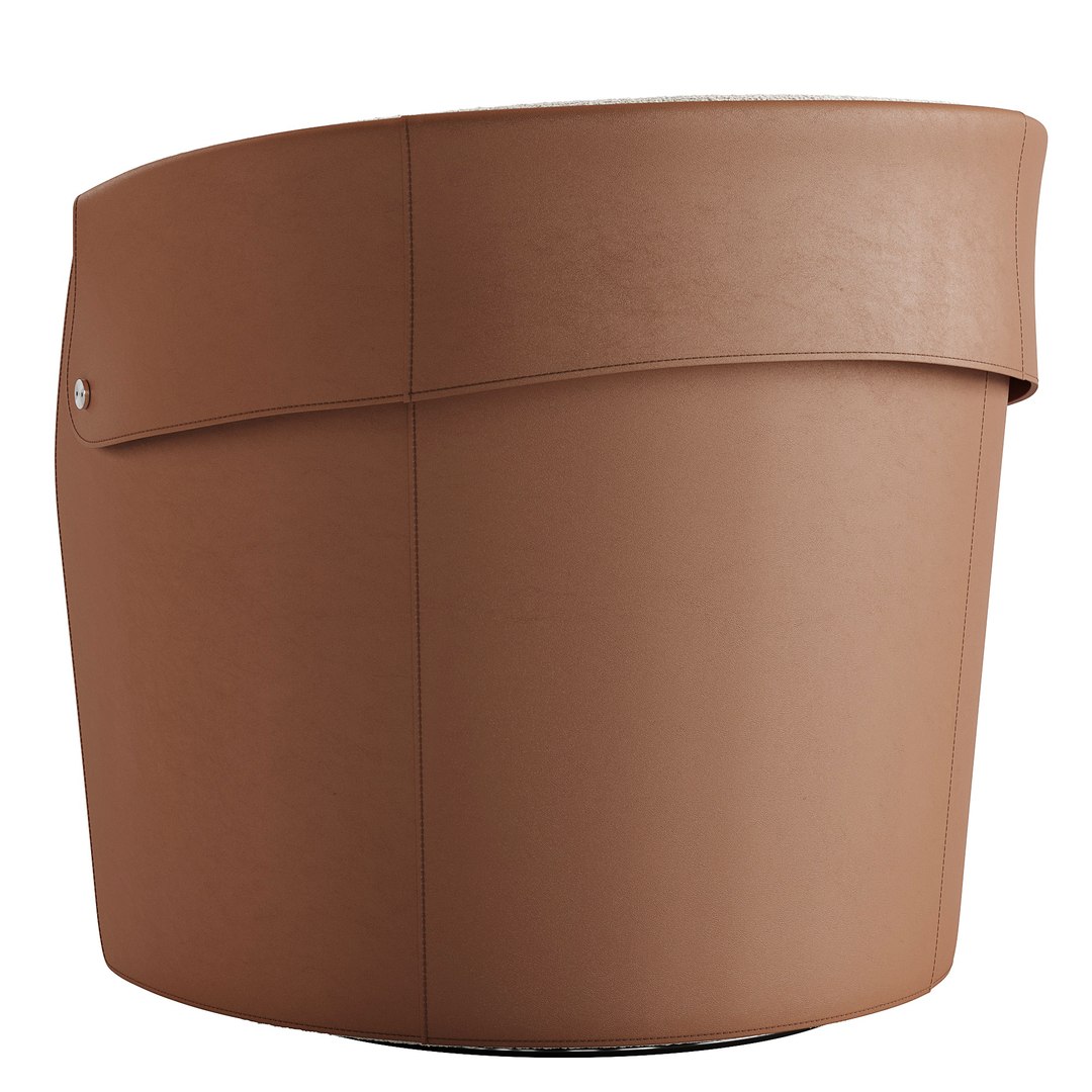 Flexform Armchair Ozzy 3D Model - TurboSquid 2399573