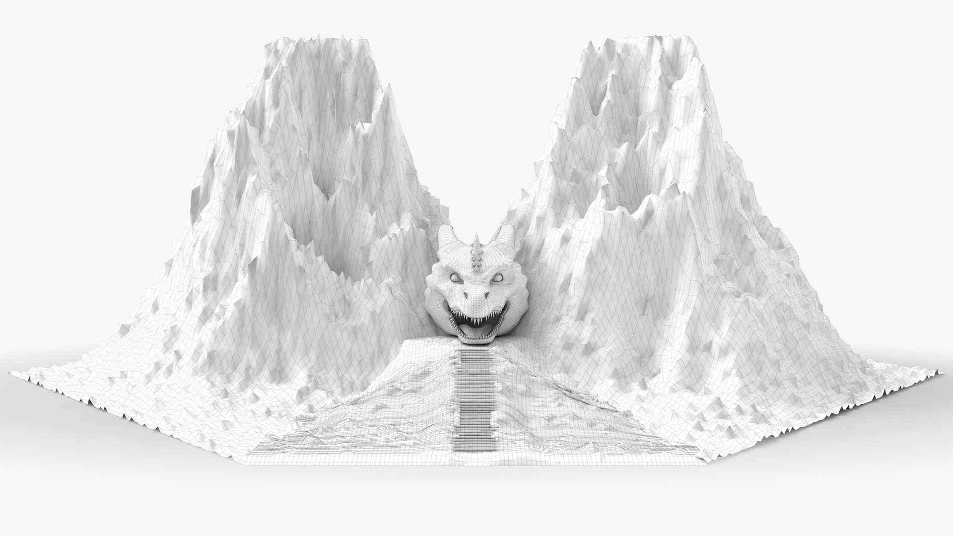 3D Model Mountain - - TurboSquid 1411303