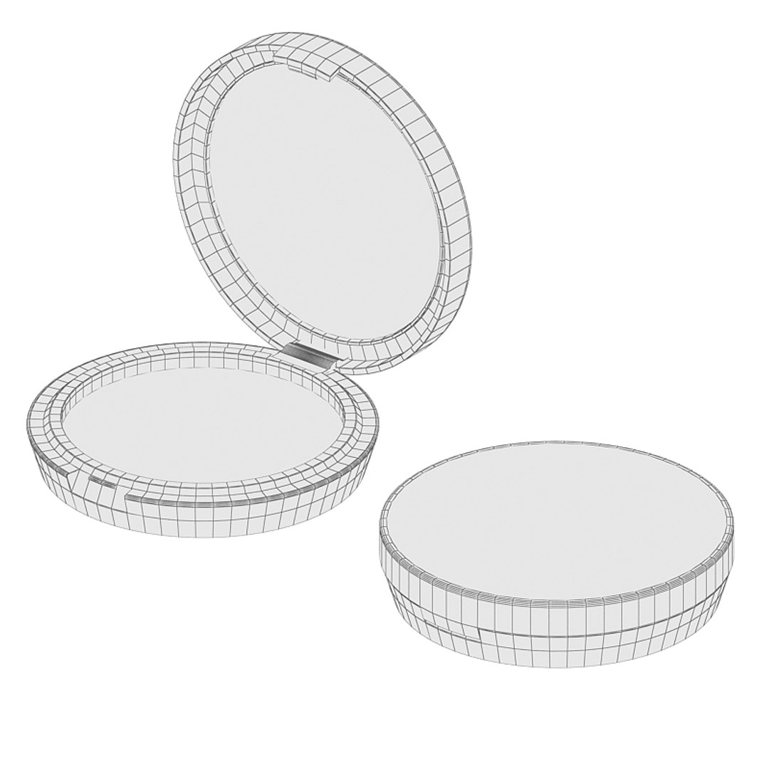 3d Model Compact Powder