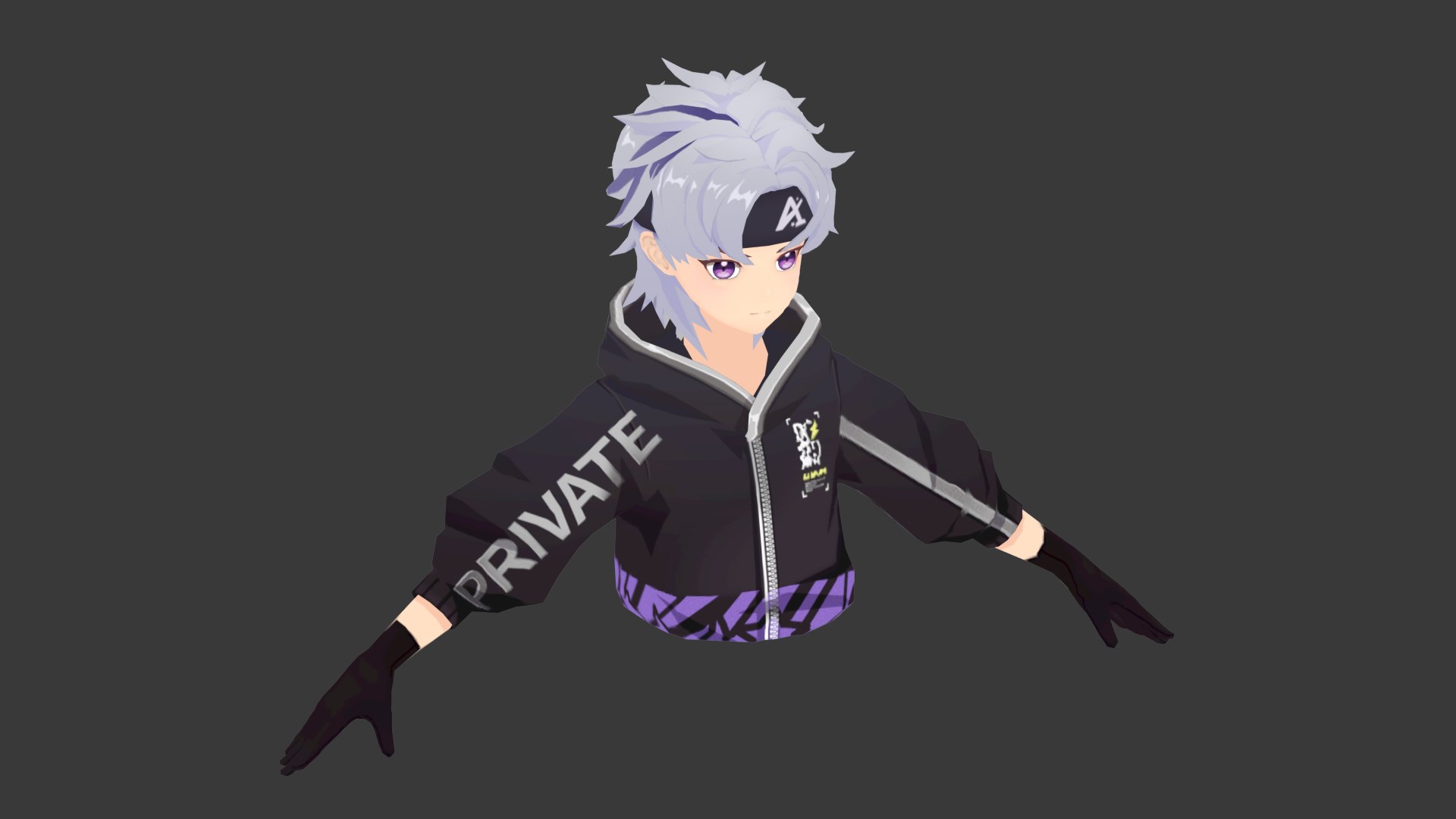 Stylized Anime Boy 3D - TurboSquid 2105457