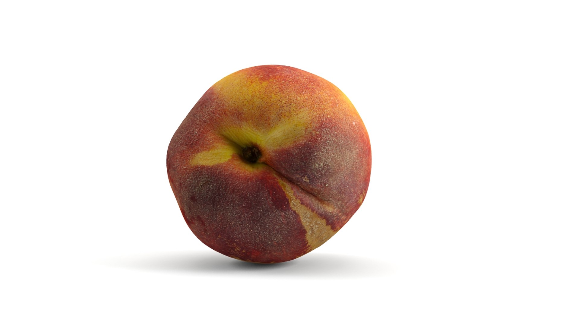 3d Realistic Peach Model