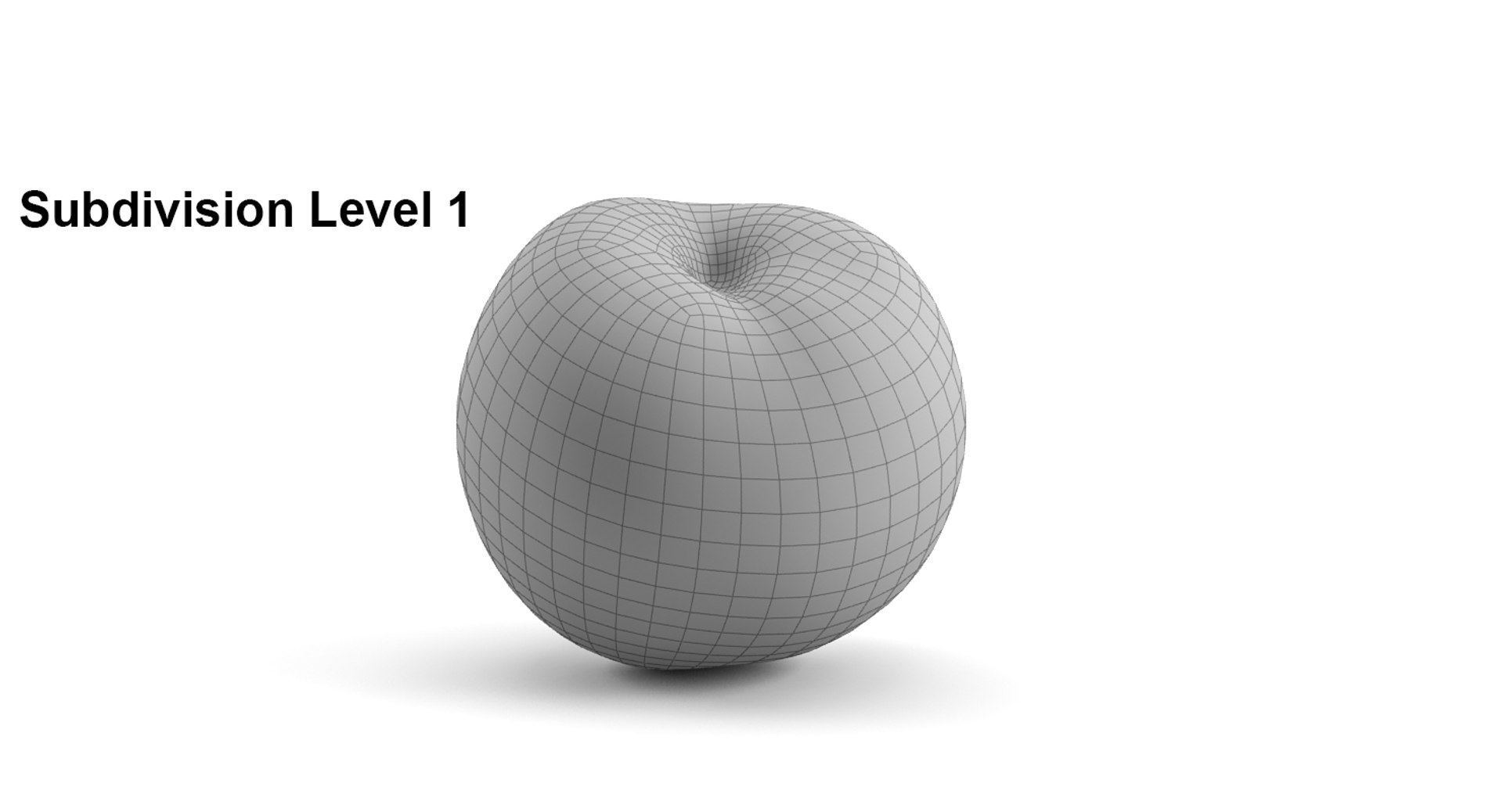 3d Realistic Peach Model