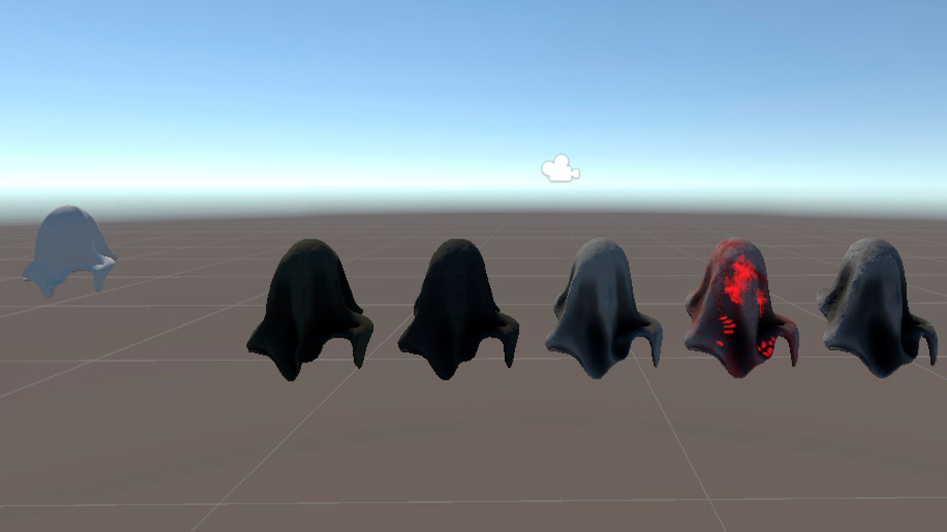 Creepy Draped Cloth 3D - TurboSquid 2407503