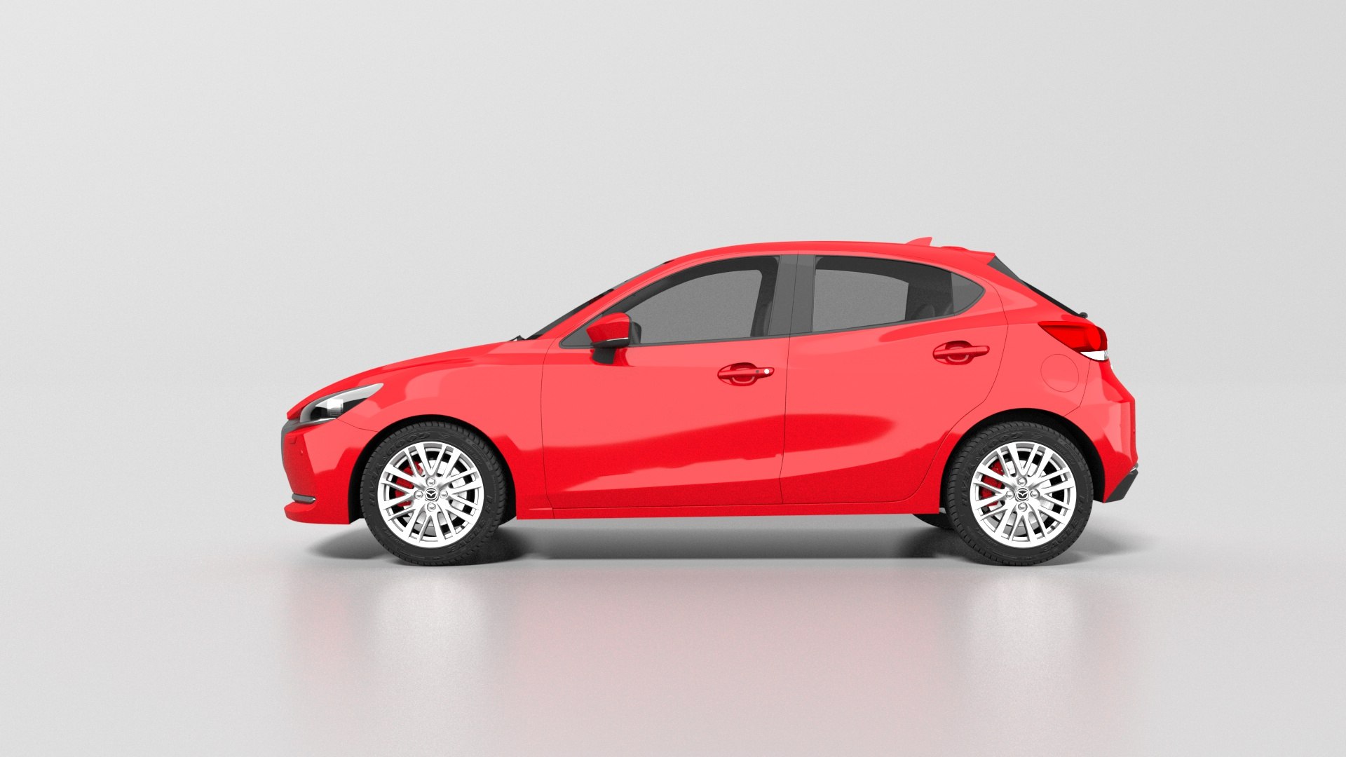 Mazda 2 3D Model - TurboSquid 2350451
