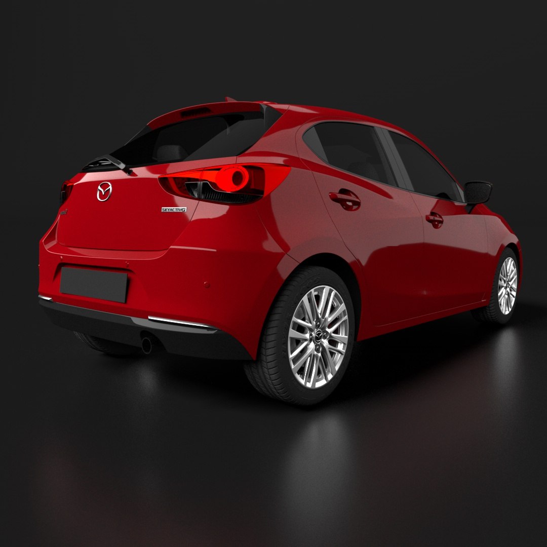 Mazda 2 3D Model - TurboSquid 2350451