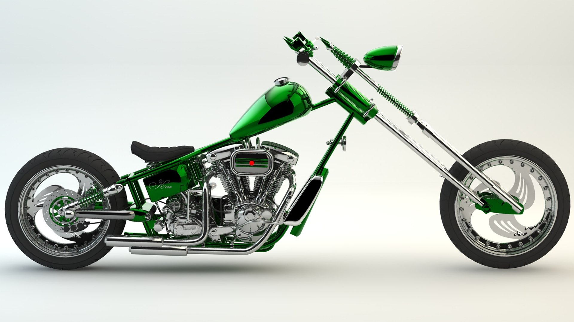 3d Classic Chopper