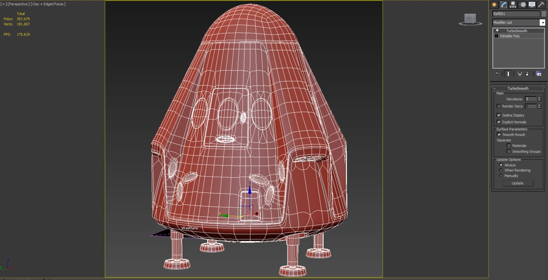 Space Capsule Model - TurboSquid 1628530