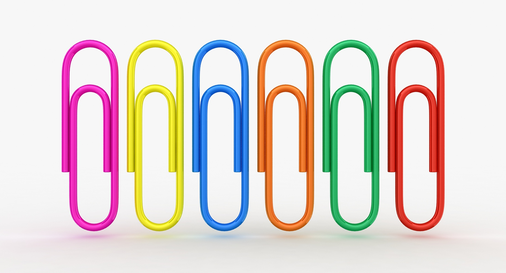 Realistic Paper Clips 3D Model - TurboSquid 1216650