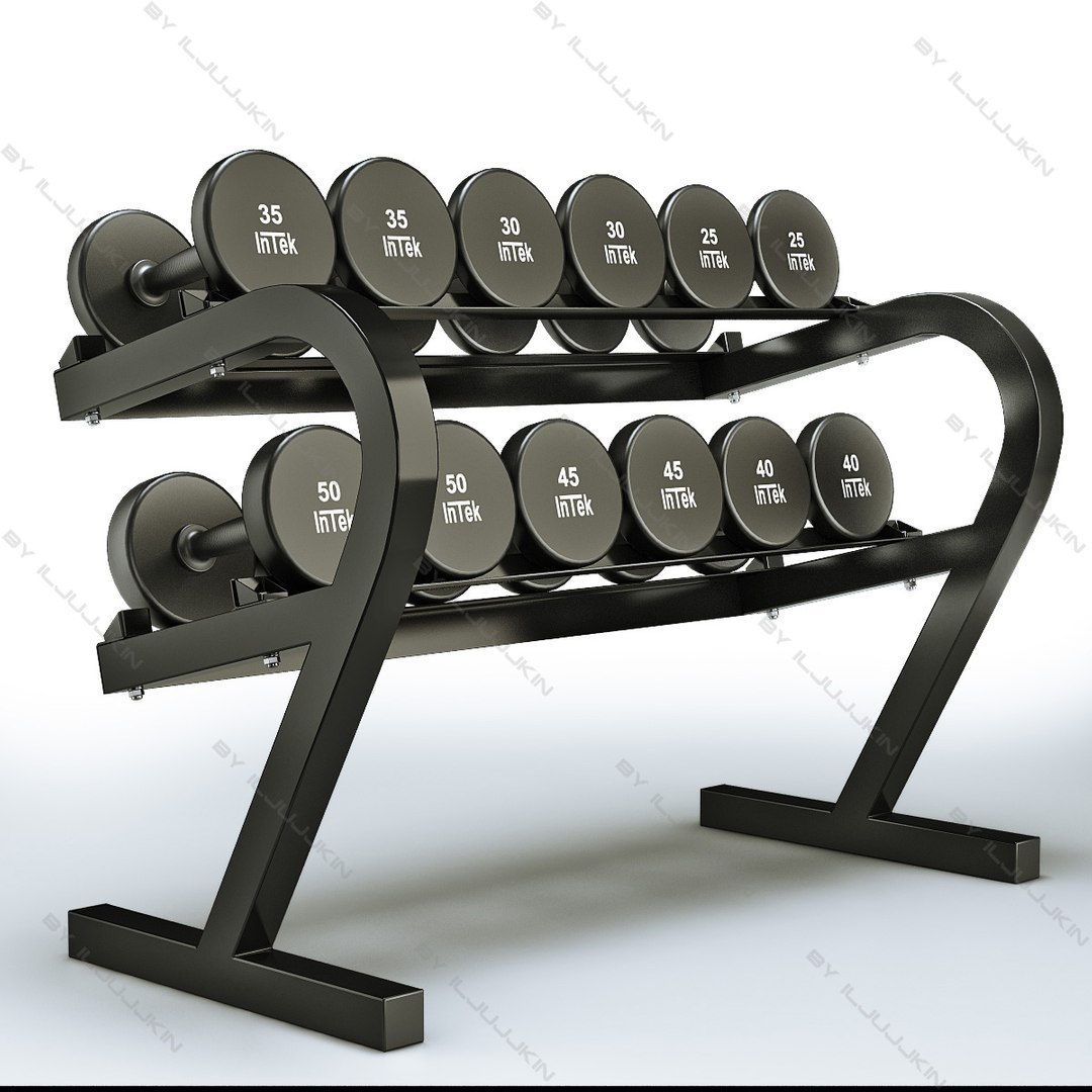 3d Powertec Wb-dr10 Dumbbell Rack Model
