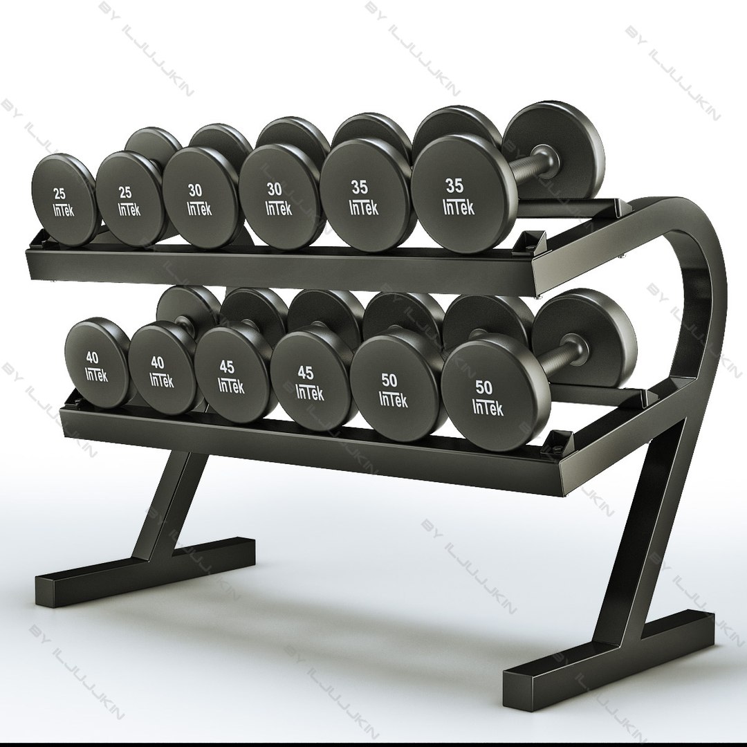 3d Powertec Wb-dr10 Dumbbell Rack Model