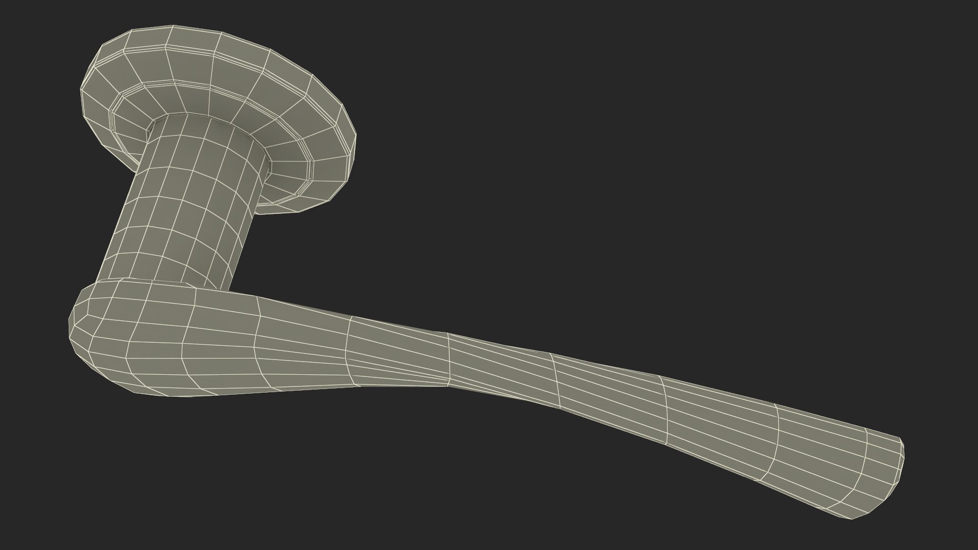 Black Arc Door Handles 3D - TurboSquid 1995282