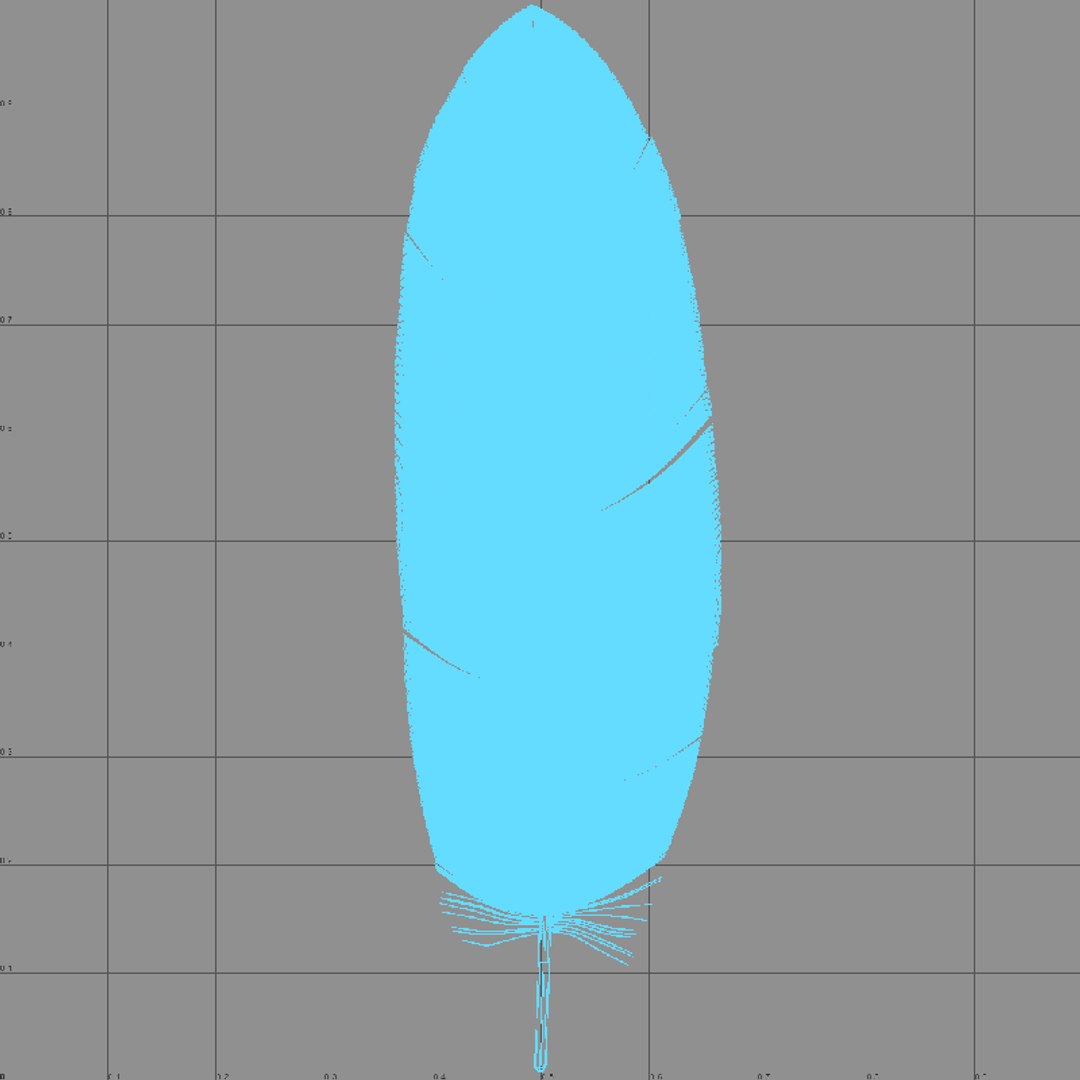 Feather Geometry 3D - TurboSquid 2221550