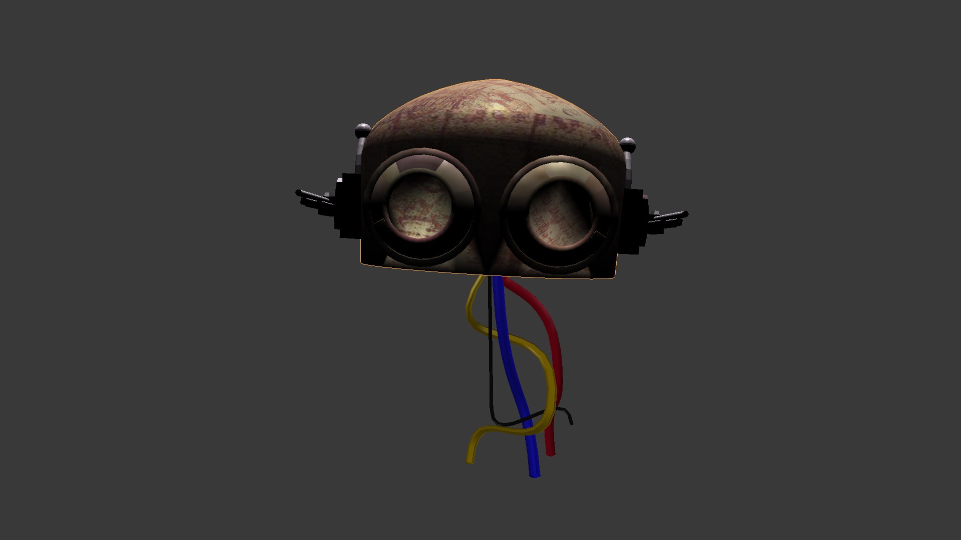 3D Broken Robot Head - TurboSquid 2061031