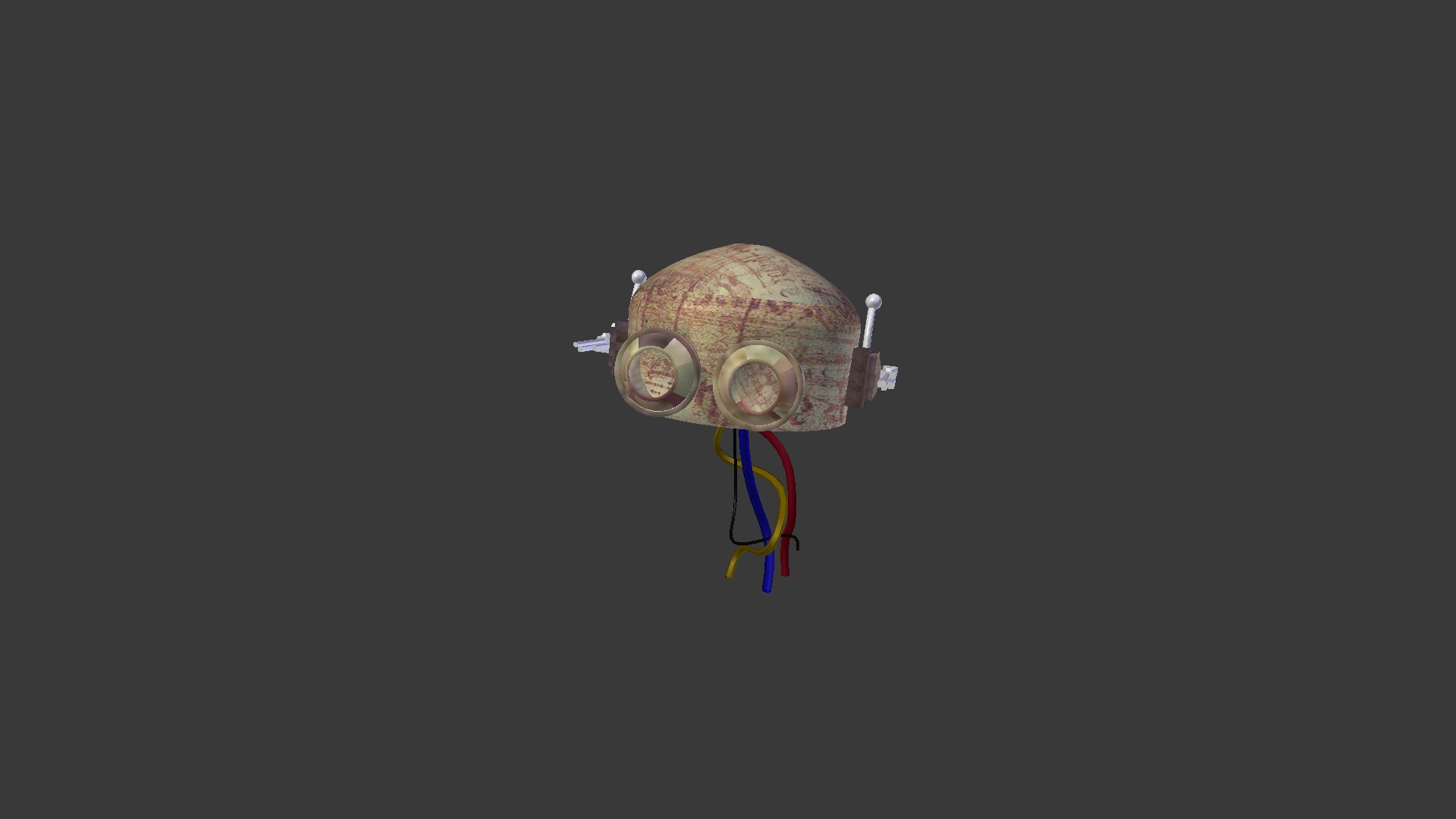 3D Broken Robot Head - TurboSquid 2061031
