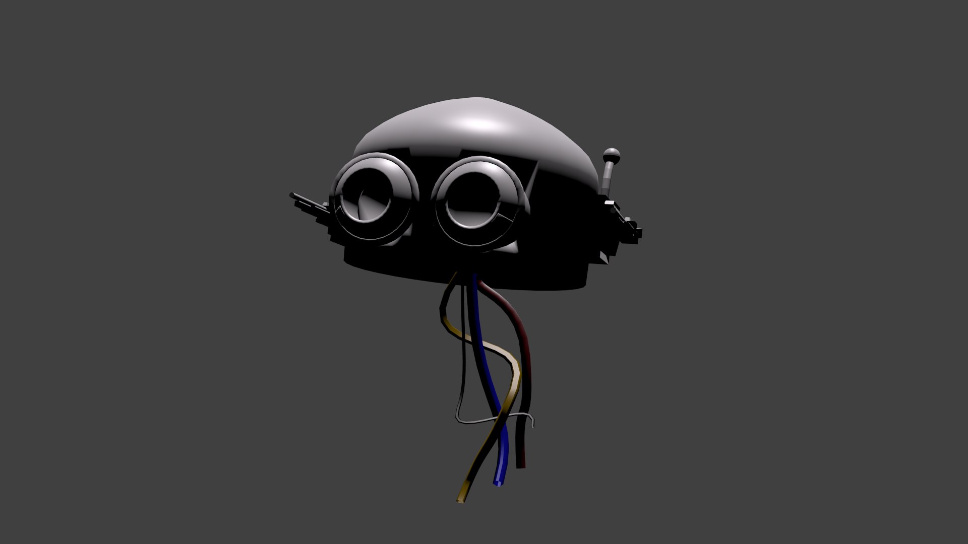 3D Broken Robot Head - TurboSquid 2061031