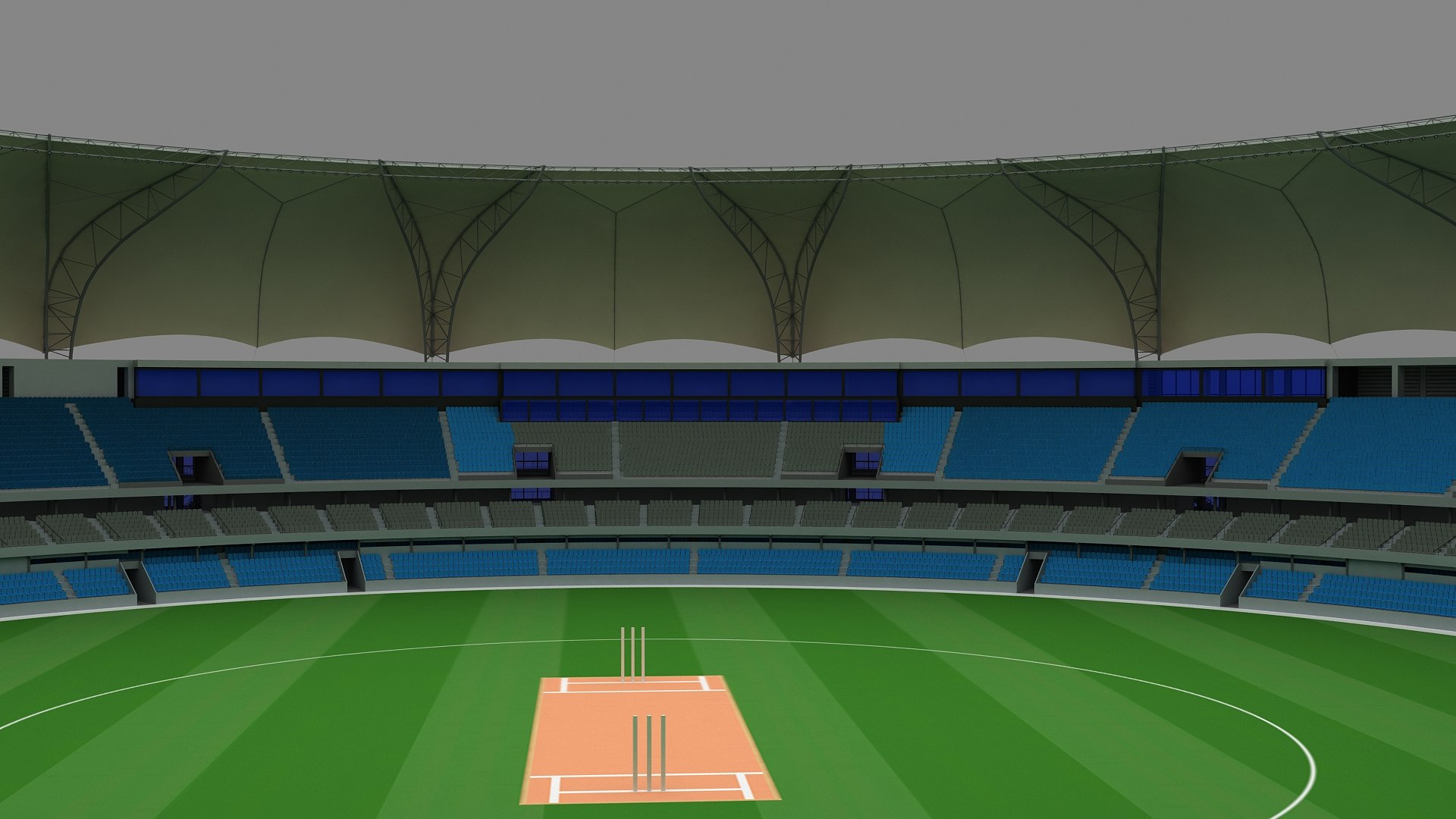 3D Dubai International Cricket Stadium 3d Model - TurboSquid 1999729