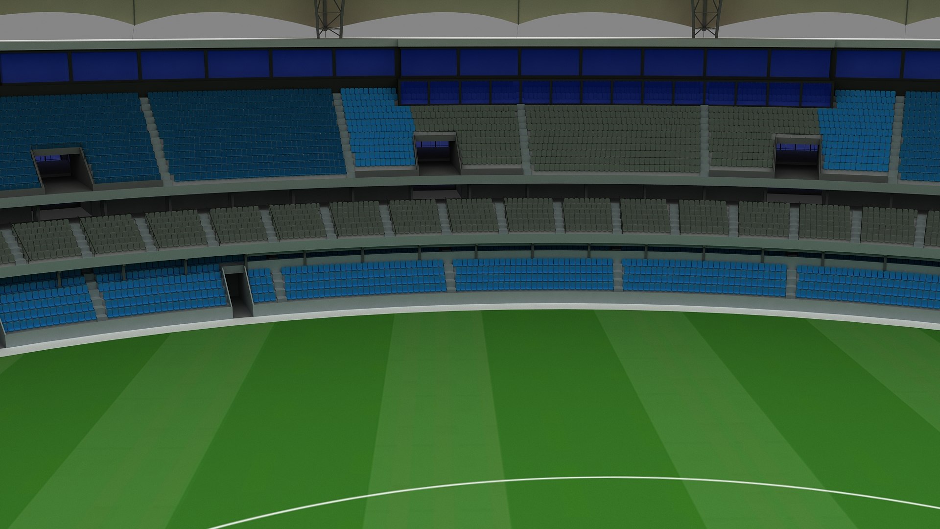3D Dubai International Cricket Stadium 3d Model - TurboSquid 1999729