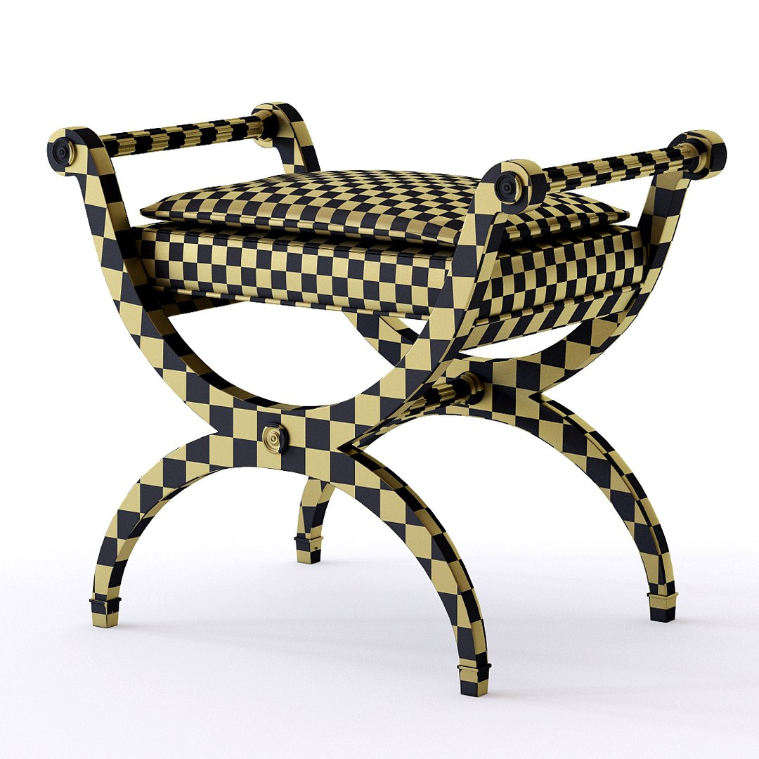 Baker Bench 3D Model - TurboSquid 1297212