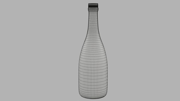 Bottle model - TurboSquid 1676627