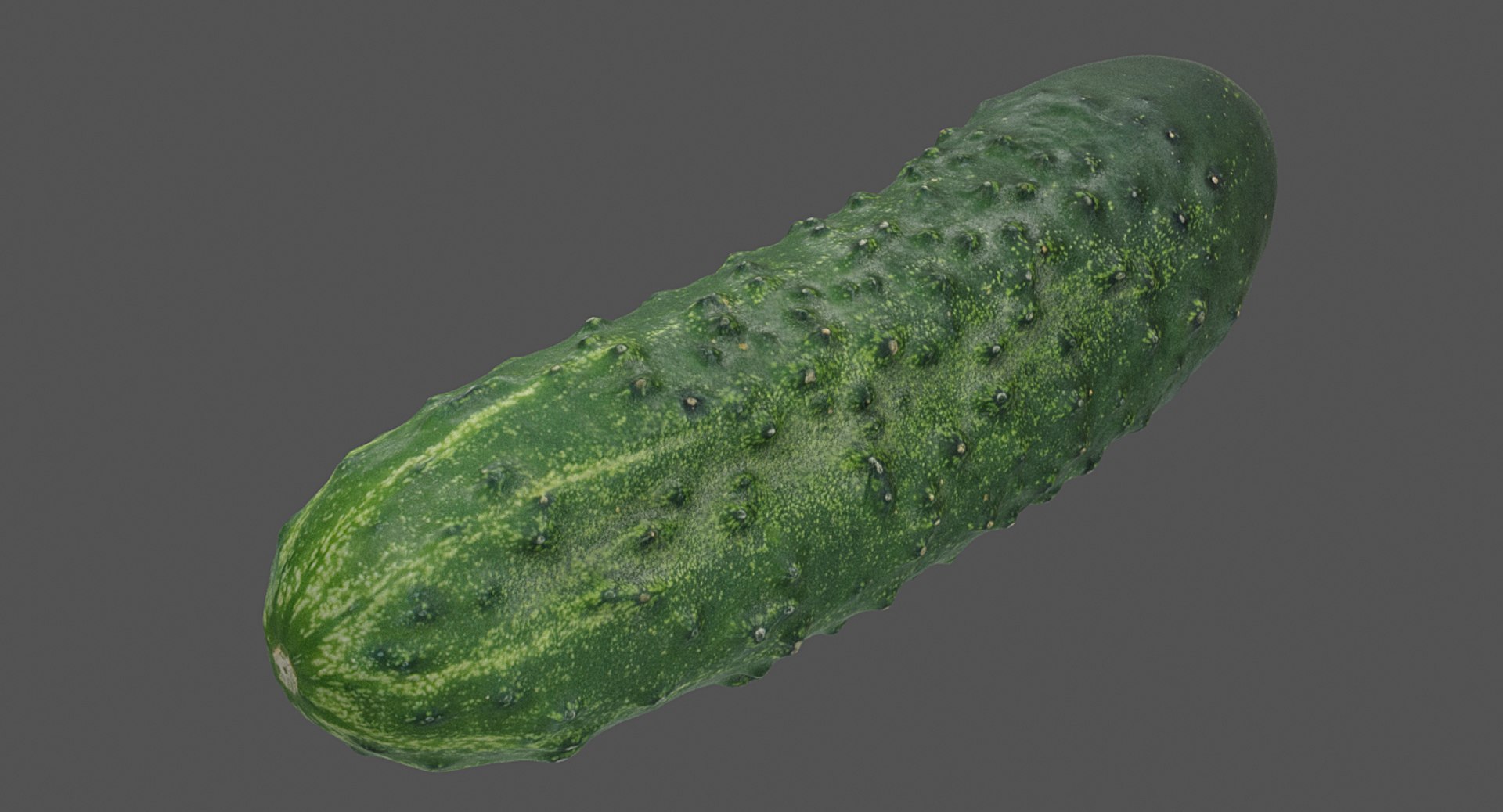 Realistic Cucumber 3D Model - TurboSquid 1179842