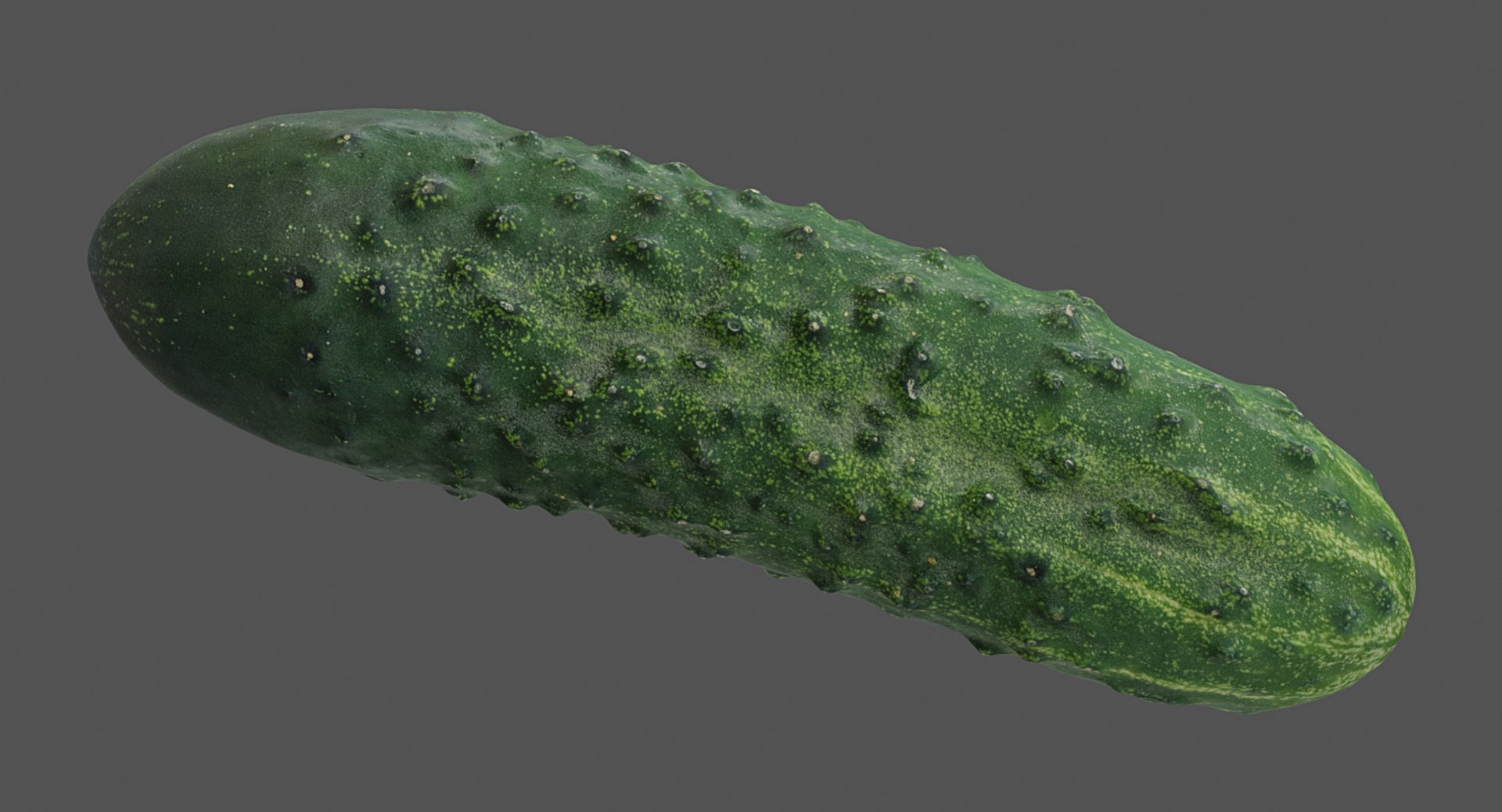 Realistic Cucumber 3D Model - TurboSquid 1179842