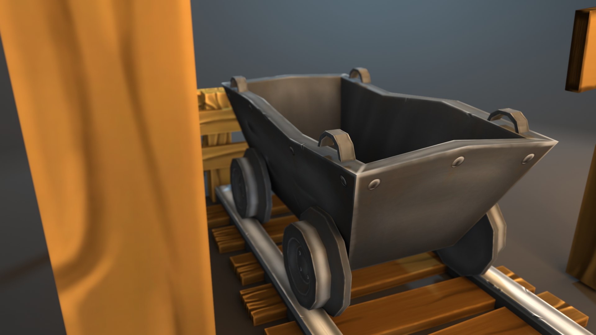 Game Ready Low Poly Stylized Mine Asset 3D Model - TurboSquid 1849212