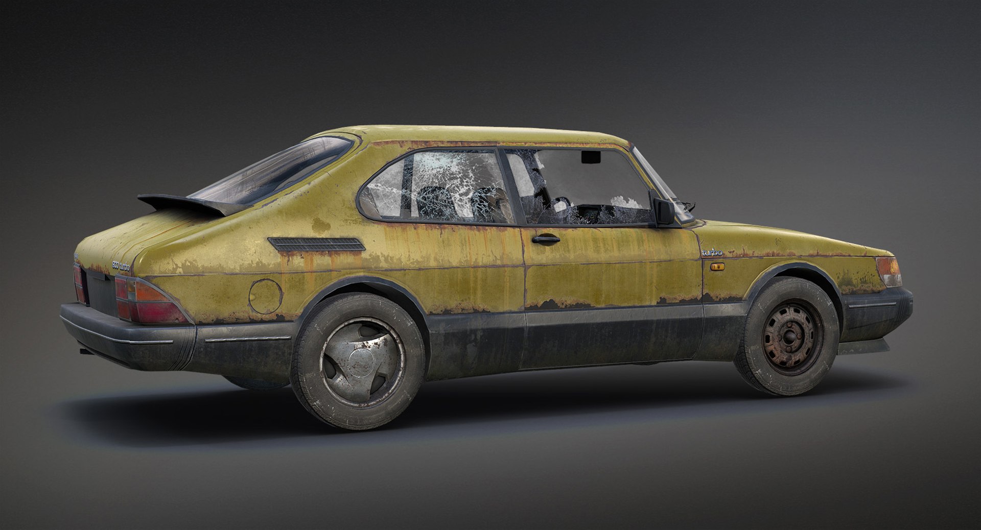 3D Rusty Retro Cars Collection - TurboSquid 1731704