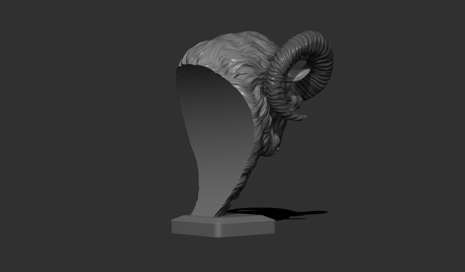 3D Ram Statue - TurboSquid 1878720