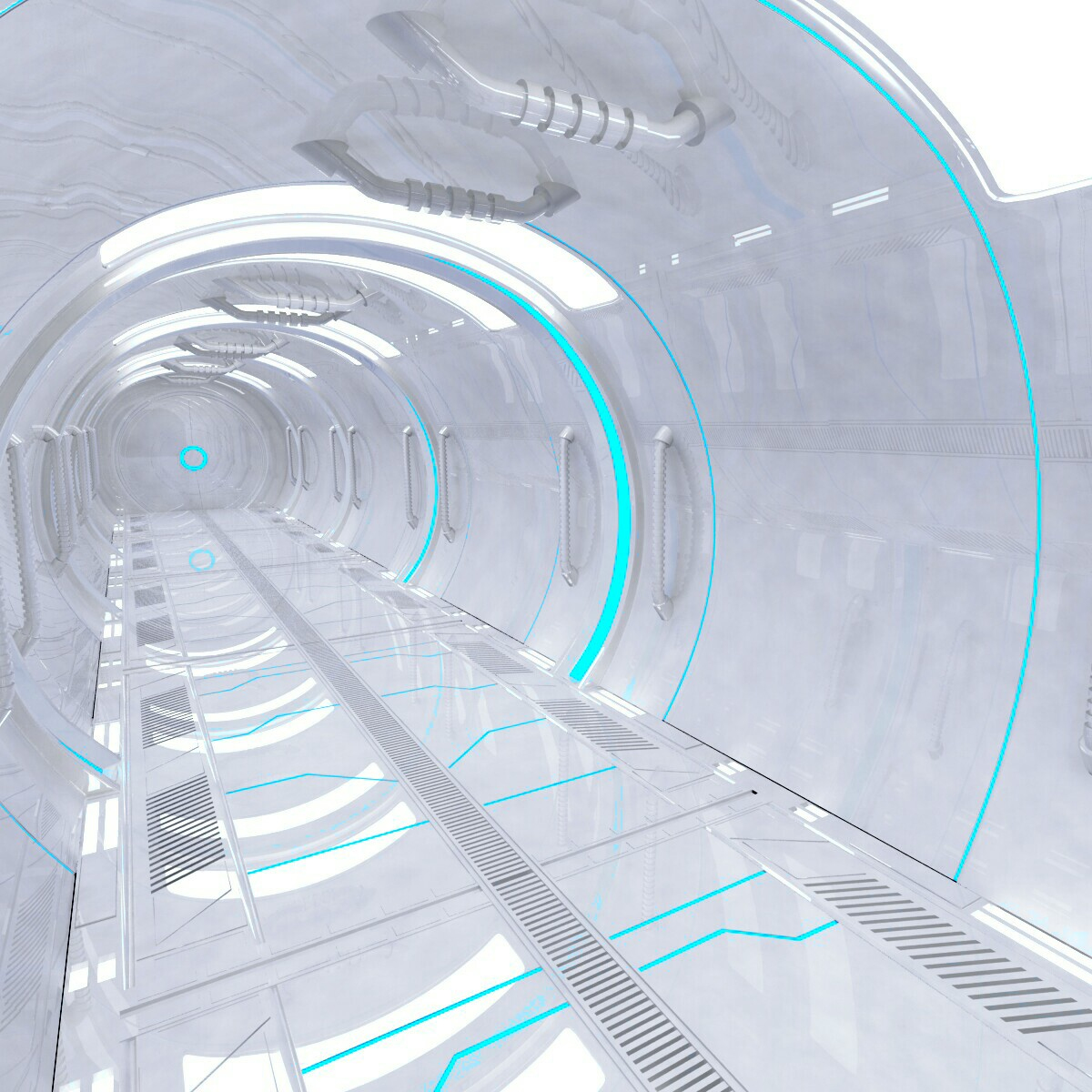 Corridor modular 3D model - TurboSquid 1361676