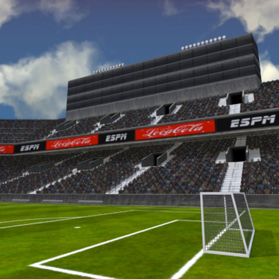 Soccer Bowl Stadium 2 3d Model