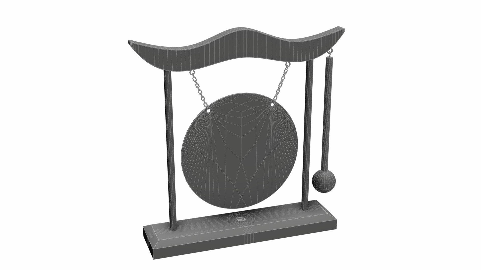 3D Gong Model - TurboSquid 1910413